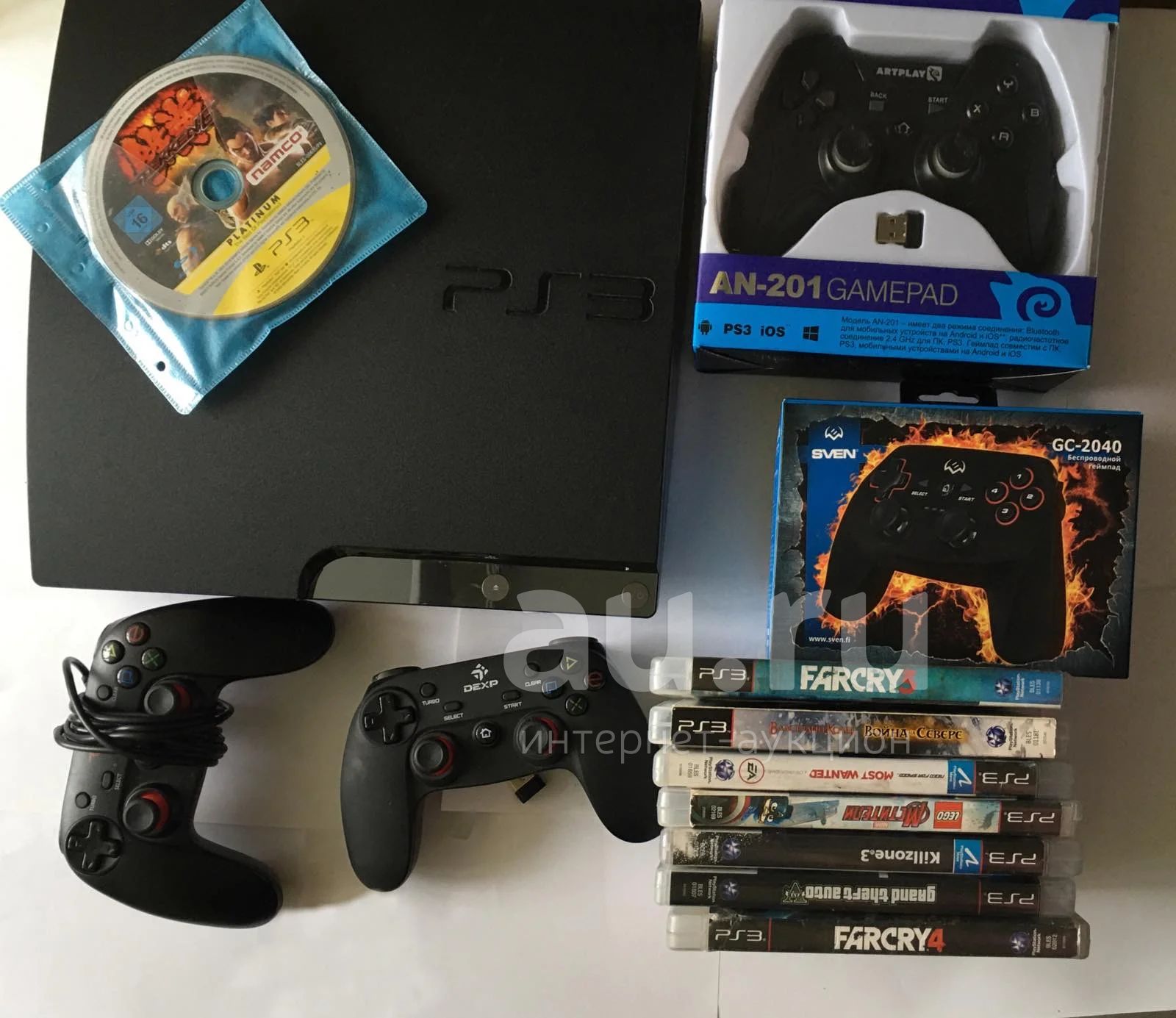 Игровая приставка Sony Playstation 3 (PS3) Slim — купить в Красноярске ...