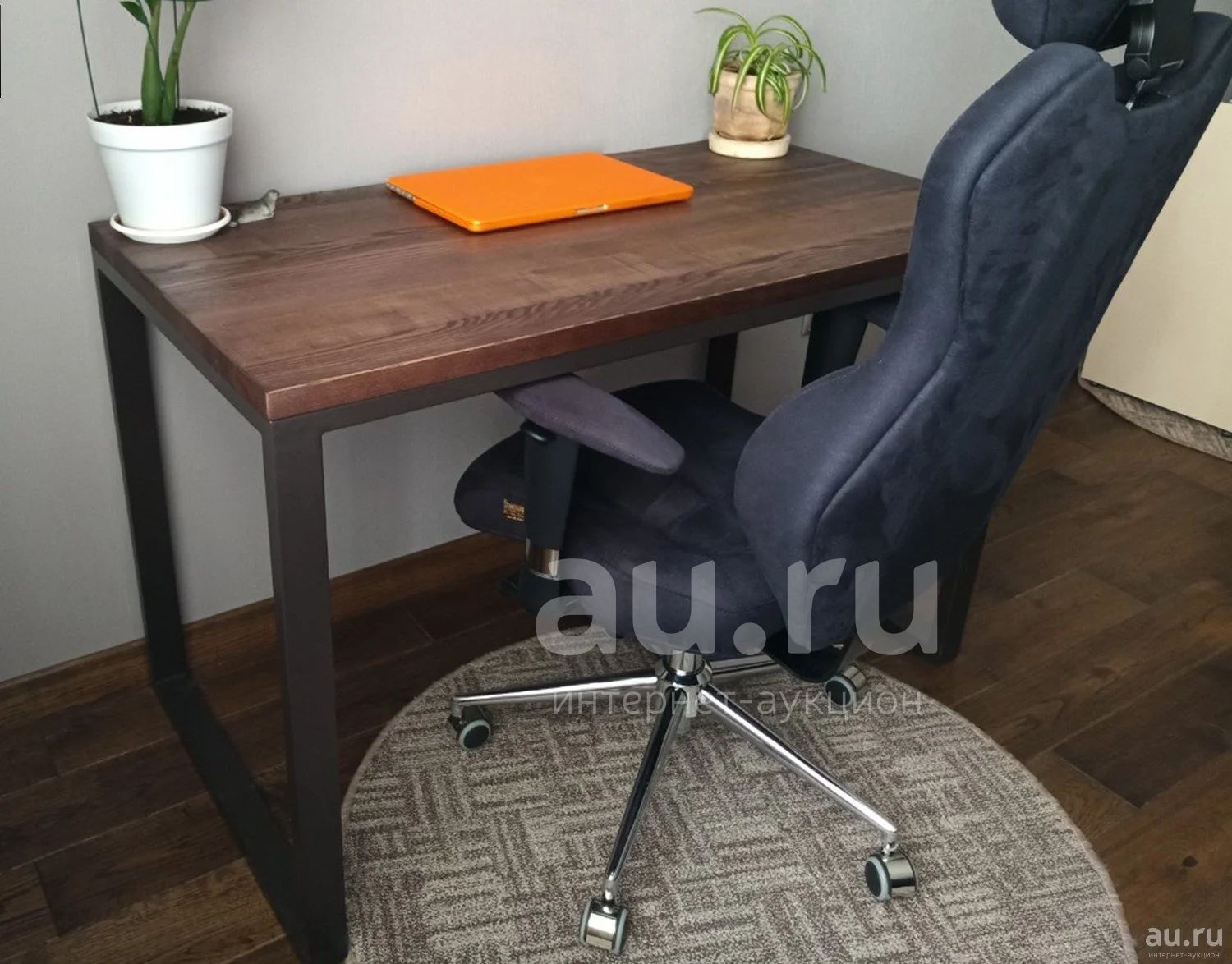 Стол компьютерный, письменый в стиле лофт, loft — купить в Красноярске ...