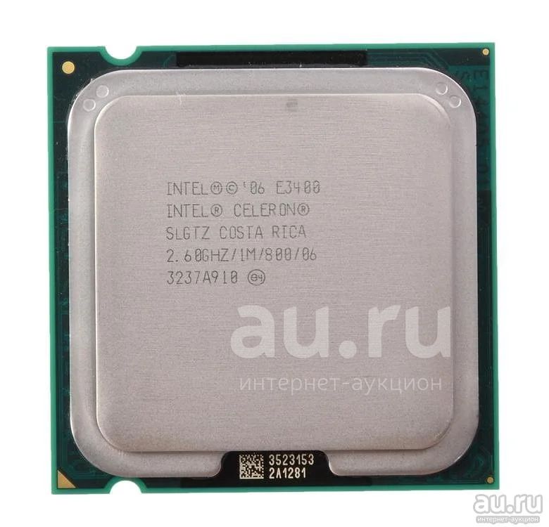 Процессор Intel Celeron Processor E3400 1M Cache 2.60 GHz ,800 MHz ,FSB ...