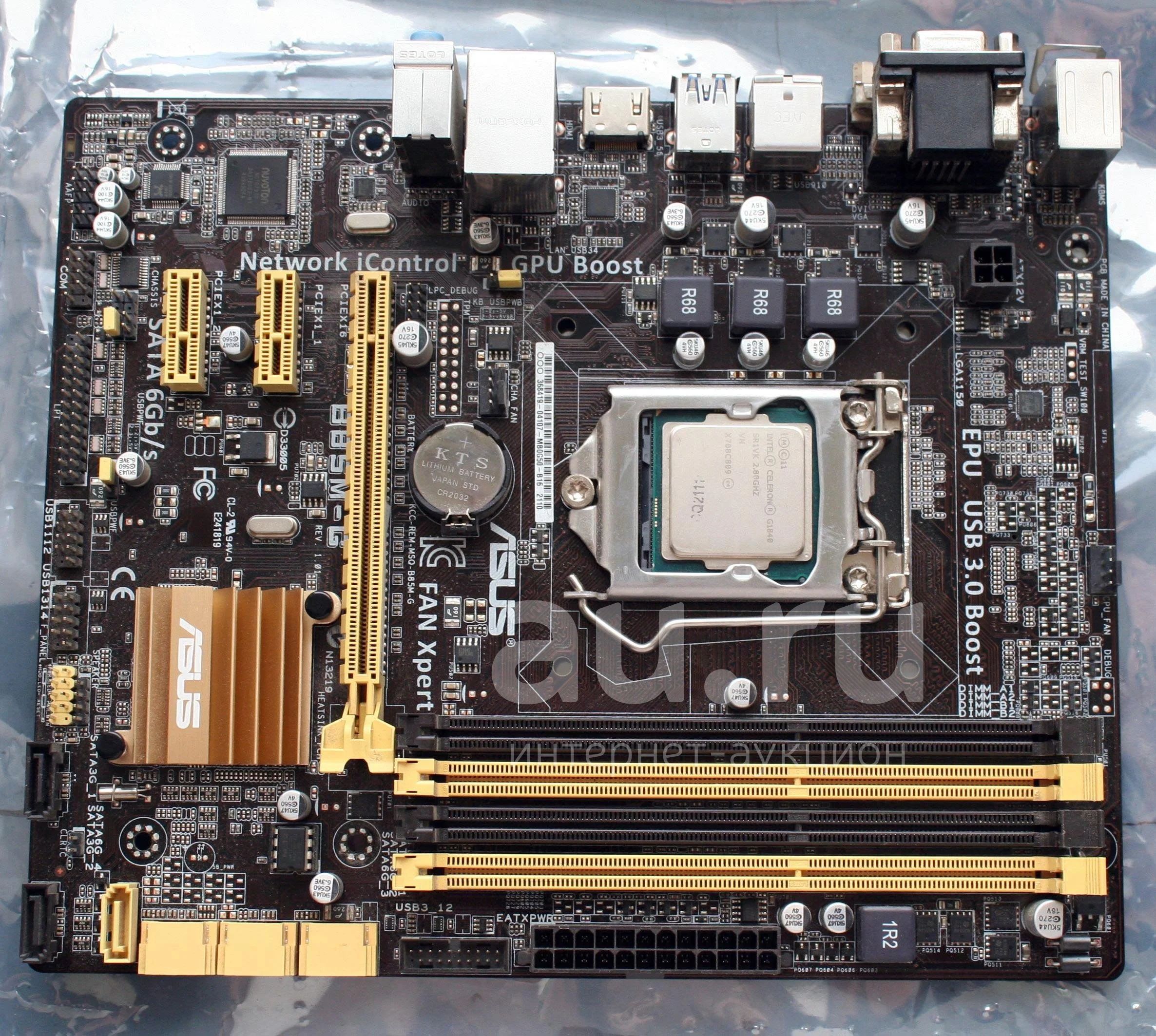 Материнская плата ASUS B85M-G — купить в Красноярске. Состояние: Б/у ...
