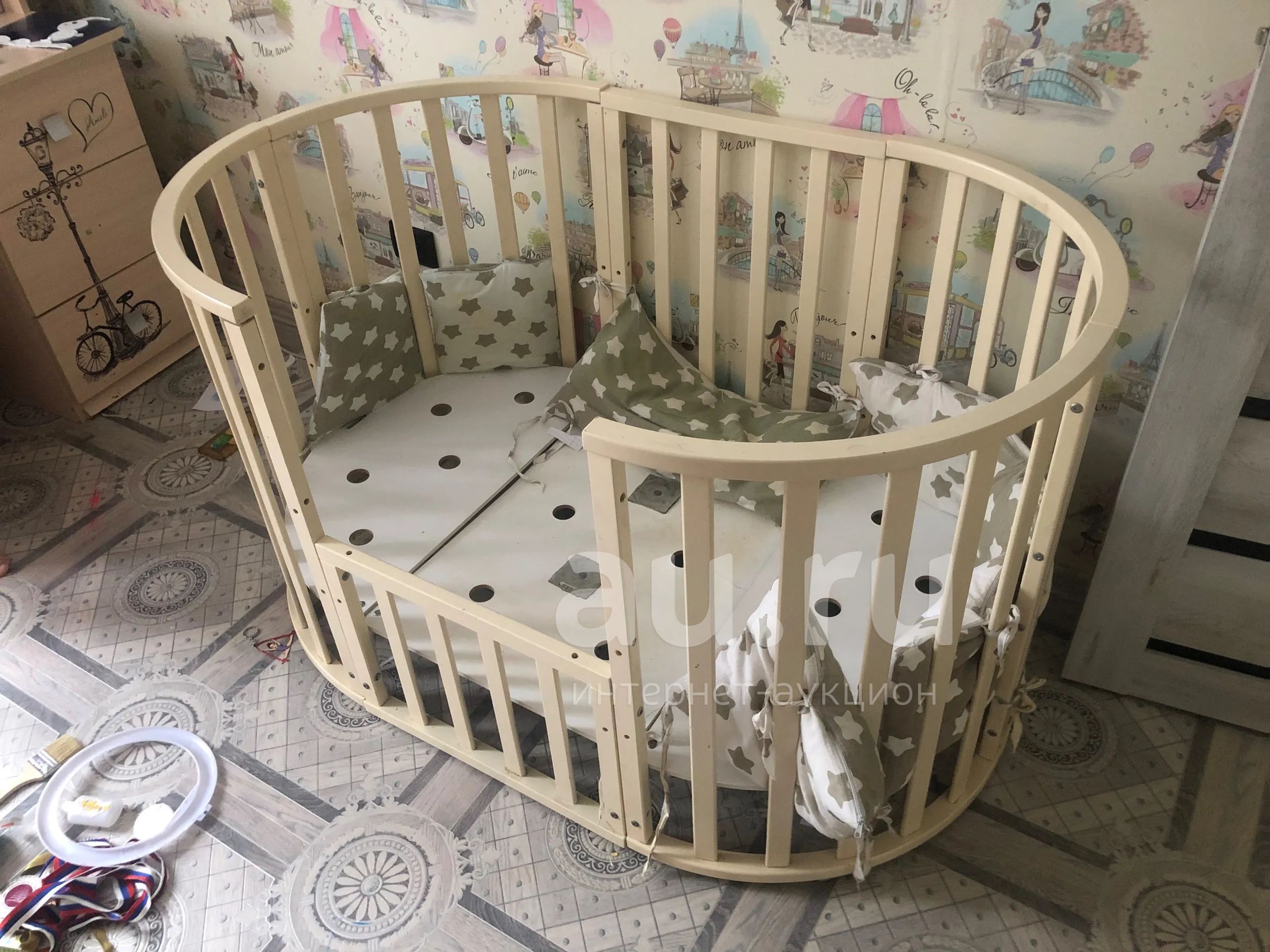 Кроватка детская — купить в Красноярске. Состояние: Б/у. Детские ...