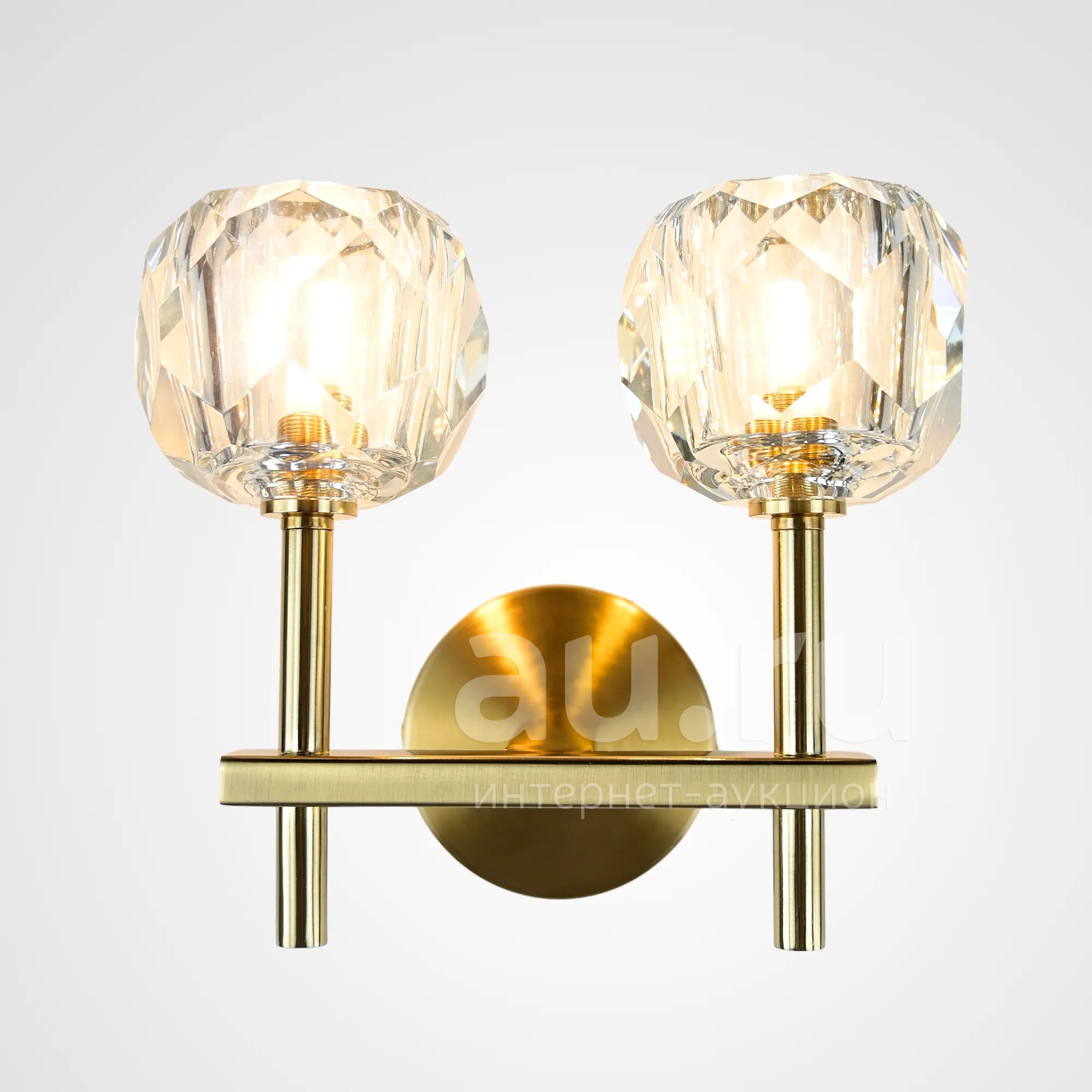 Бра Boule De Cristal Double Sconce Brass By Imperiumloft — купить в ...