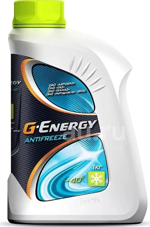 G-Energy ОЖ Antifreeze 40 антифриз зеленый 1 кг — купить в Красноярске ...