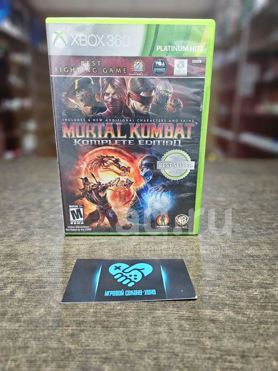 Mortal Kombat Komplete Edition Лицензионный диск для Xbox 360 Xbox360