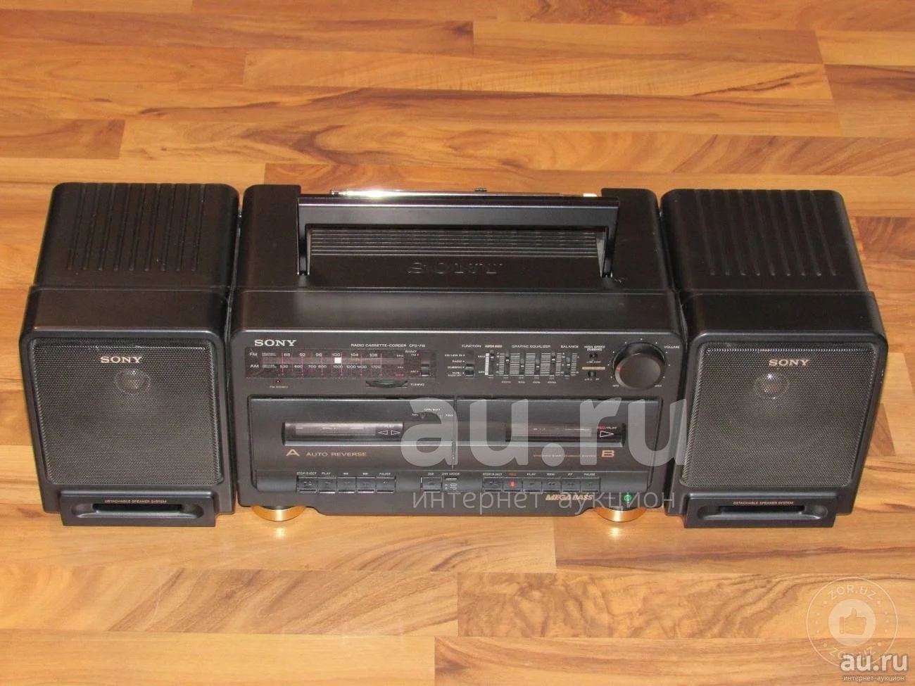 Магнитофон "Sony" cfs - 710L японская сборка 90-х. Раритет -- читать ...