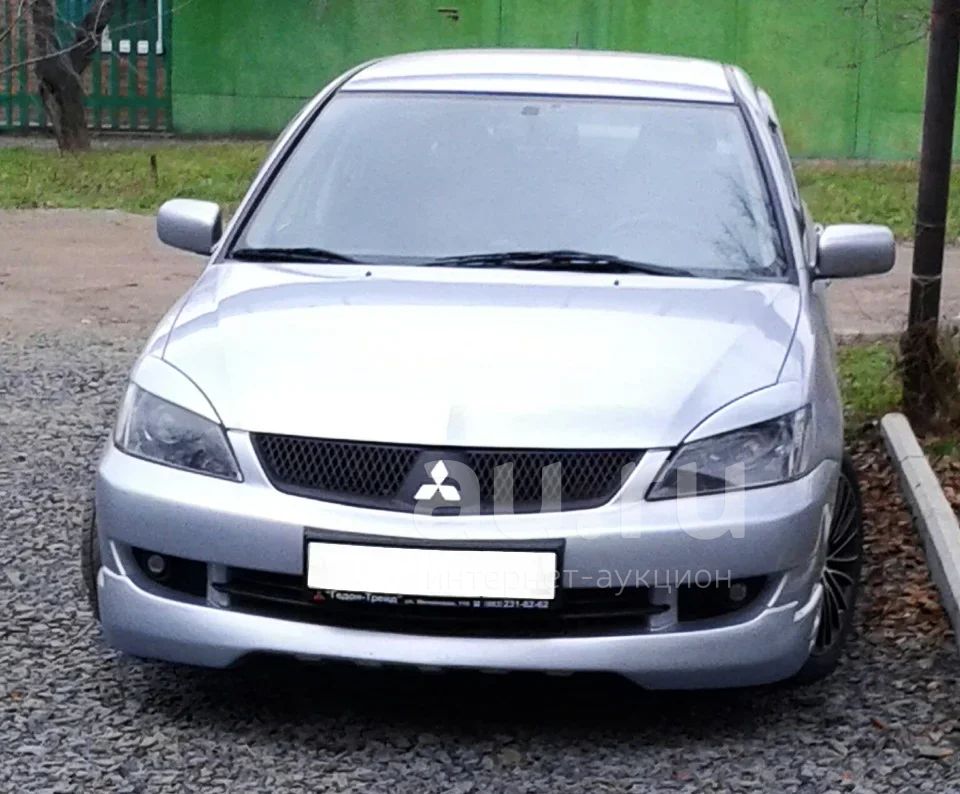 Mitsubishi Lancer 9 Накладка на задний бампер EGR, Мицубиши Лансер 9 ...
