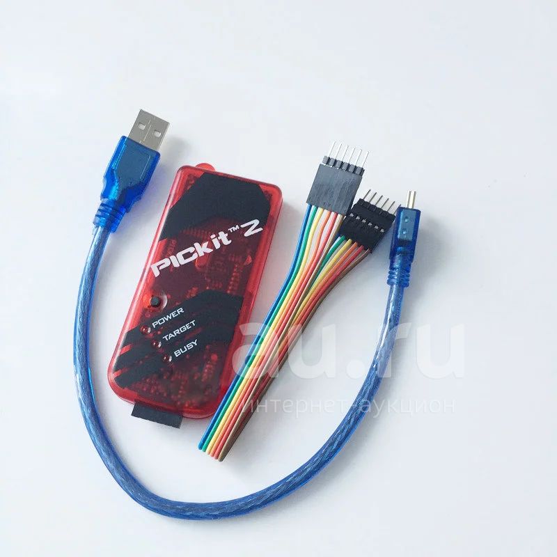 Программатор, отладчик PICKit2 для микроконтроллеров Microchip PIC ...