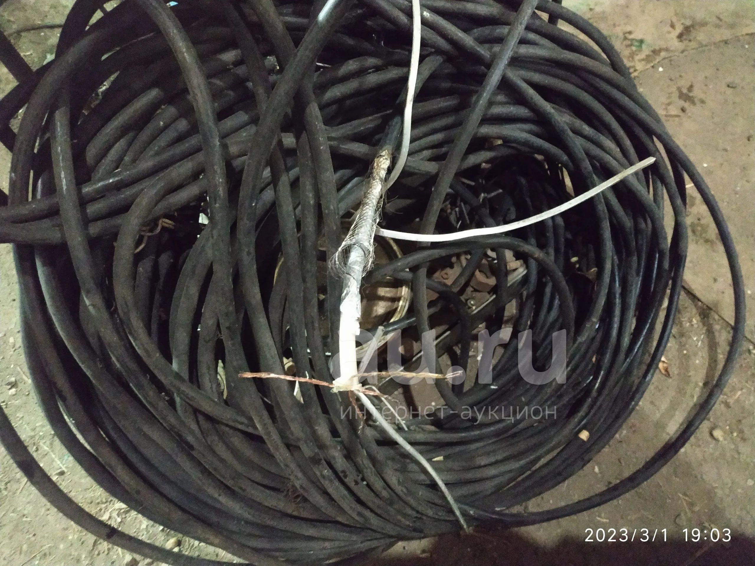 Силовой экранированный кабель 4х2 мм2 — купить в Красноярске. Состояние ...