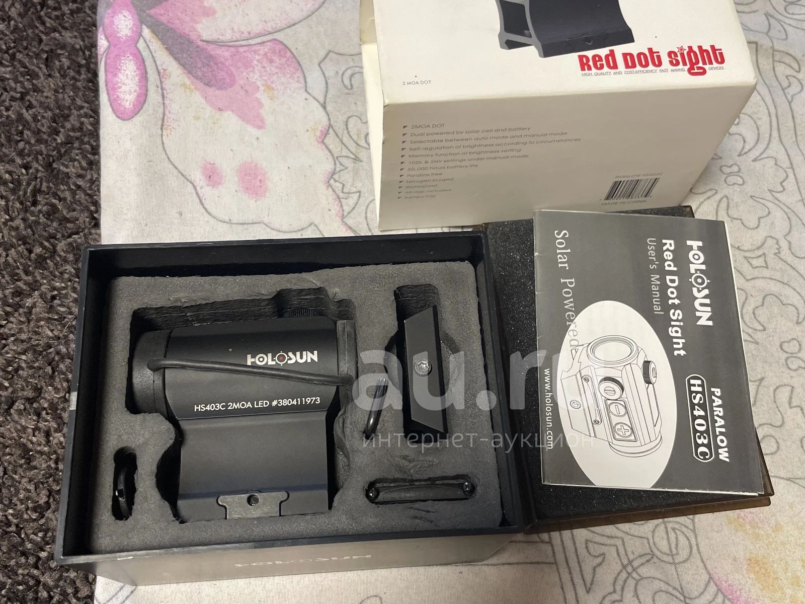 Прицел коллиматорный Holosun HS403C — купить в Красноярске. Состояние ...