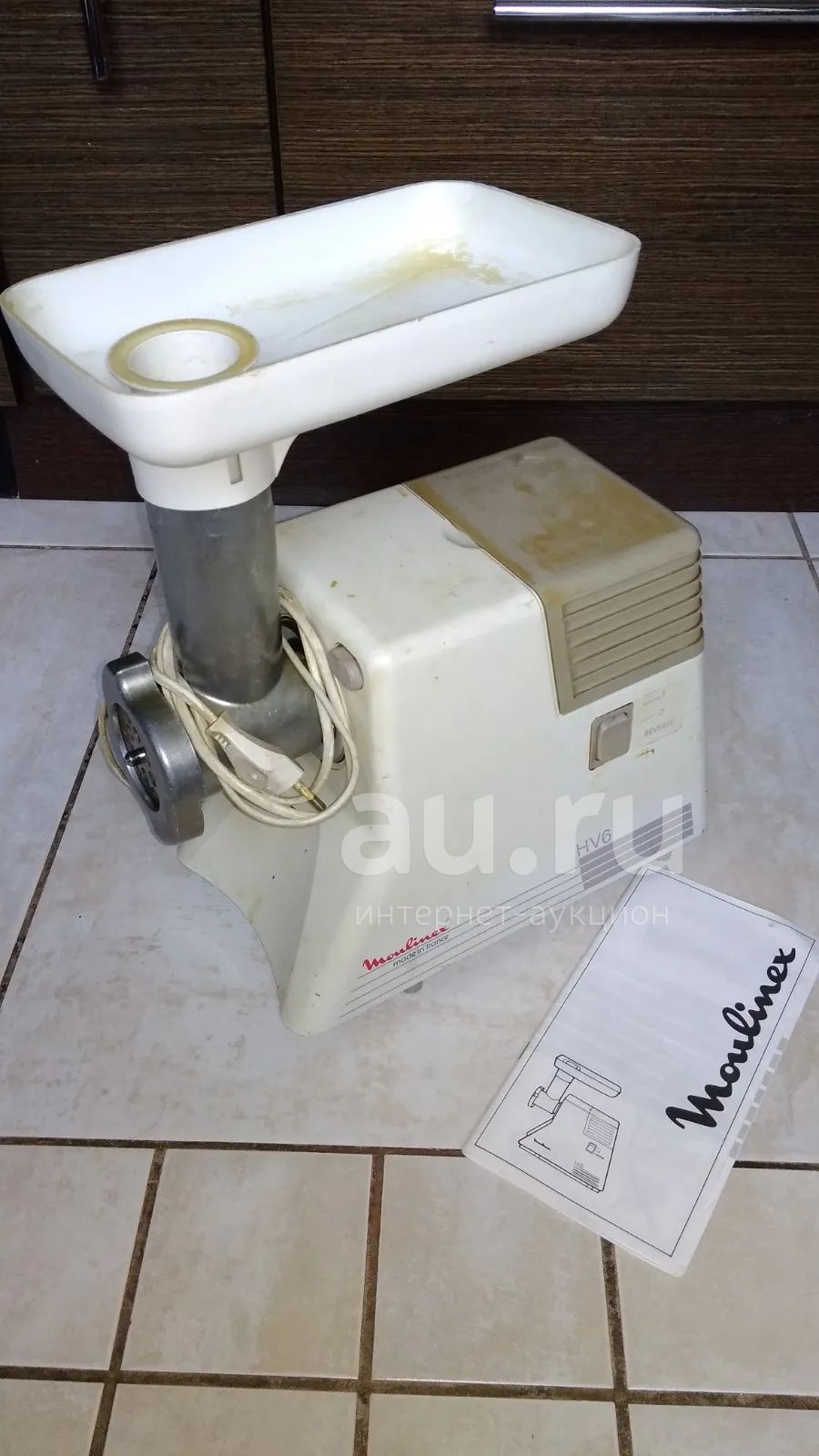 Мясорубка Moulinex HV6 — купить в Красноярске. Состояние: Б/у. Швейная ...