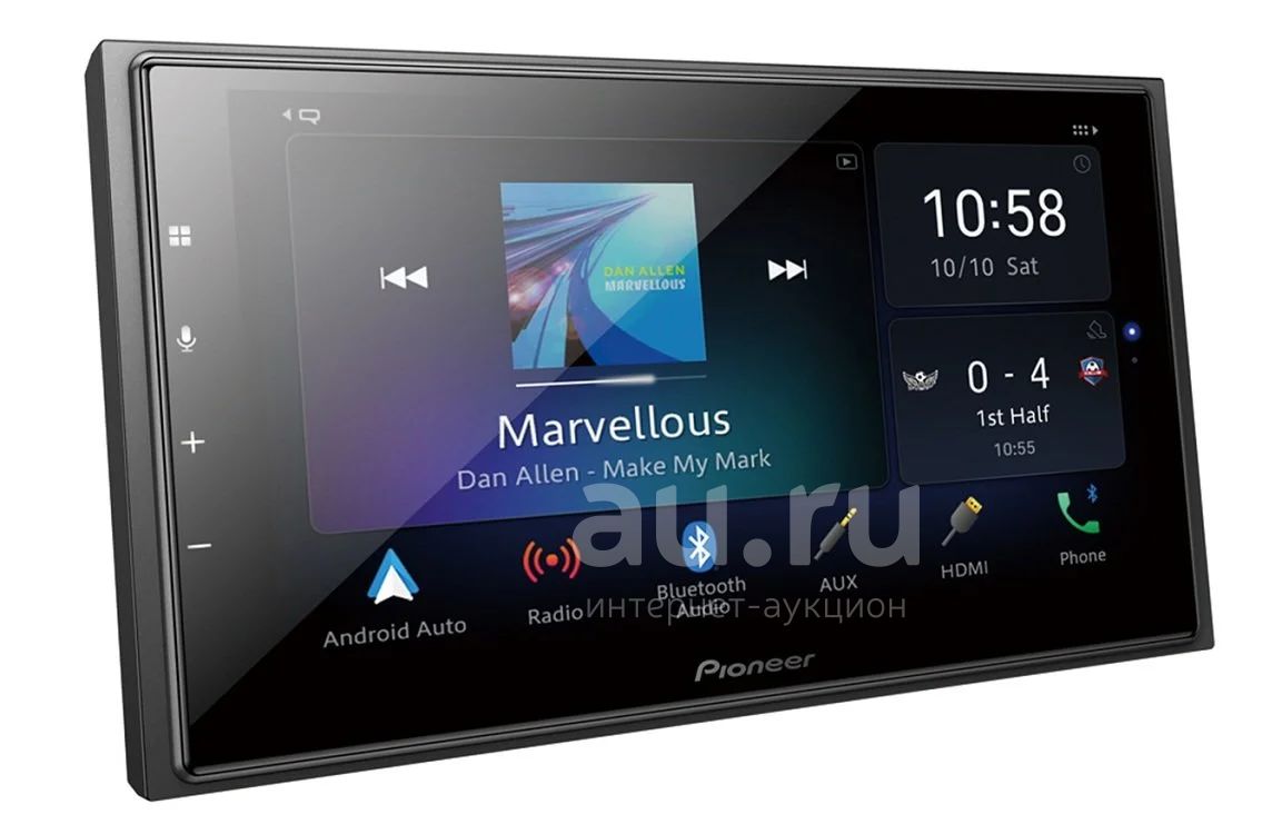 Pioneer DMH-Z5350BT мультимедийный процессорный проигрыватель размера 2 ...