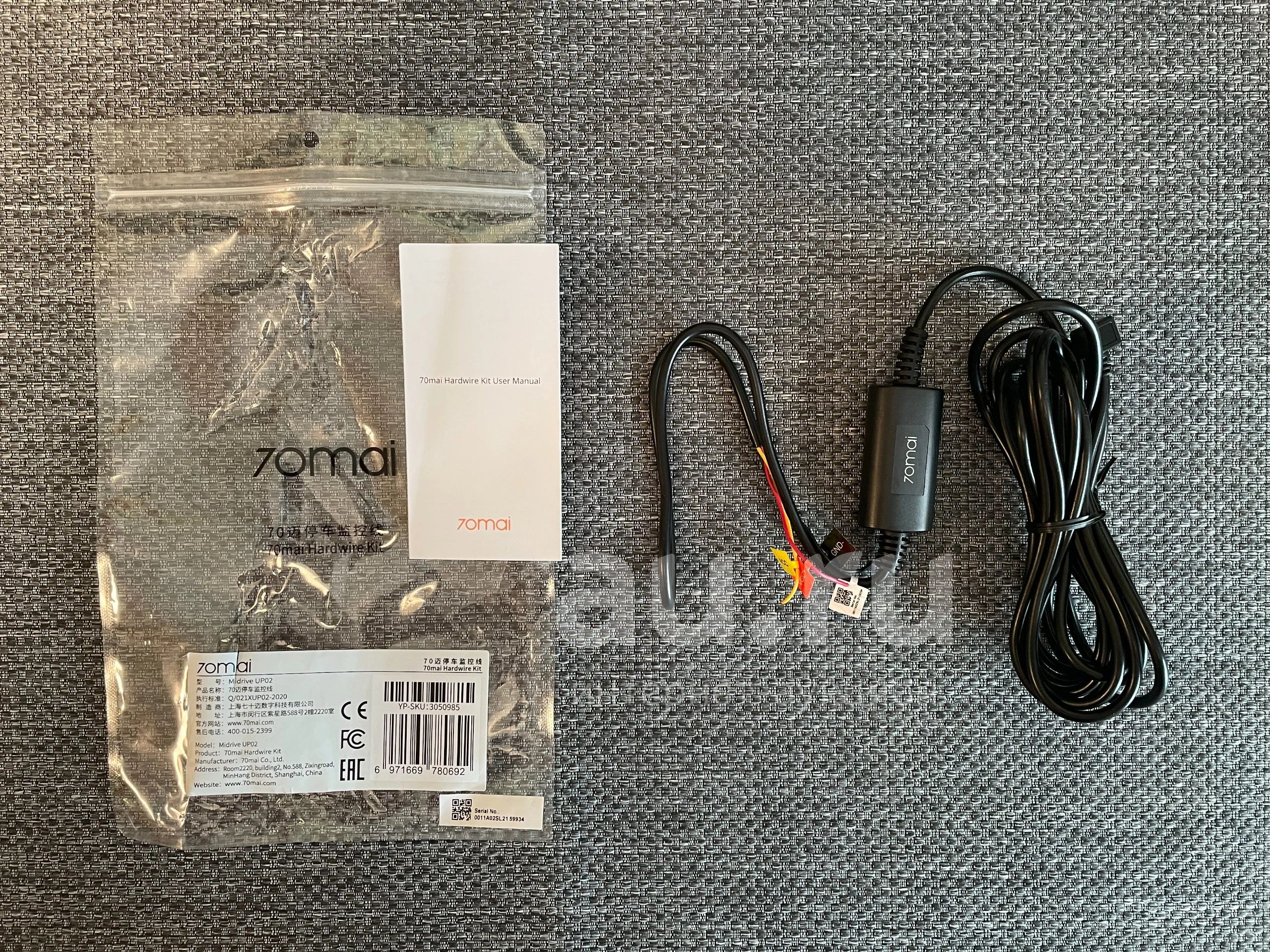 Кабель режима парковки 70Mai Hardware Kit — купить в Красноярске ...