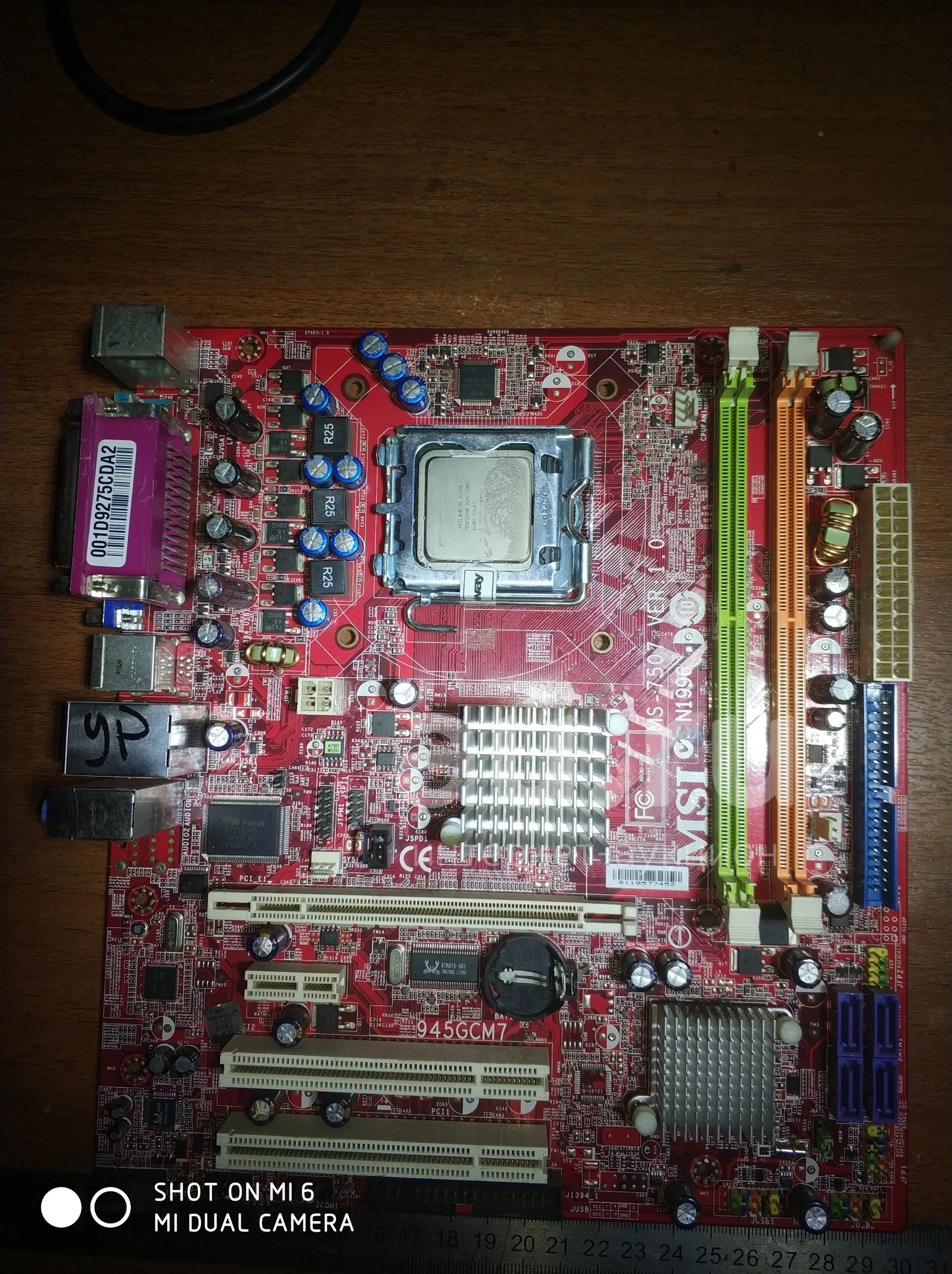 Материнская плата MSI ms-7507 ver 1.0 — купить в Красноярске. Состояние ...
