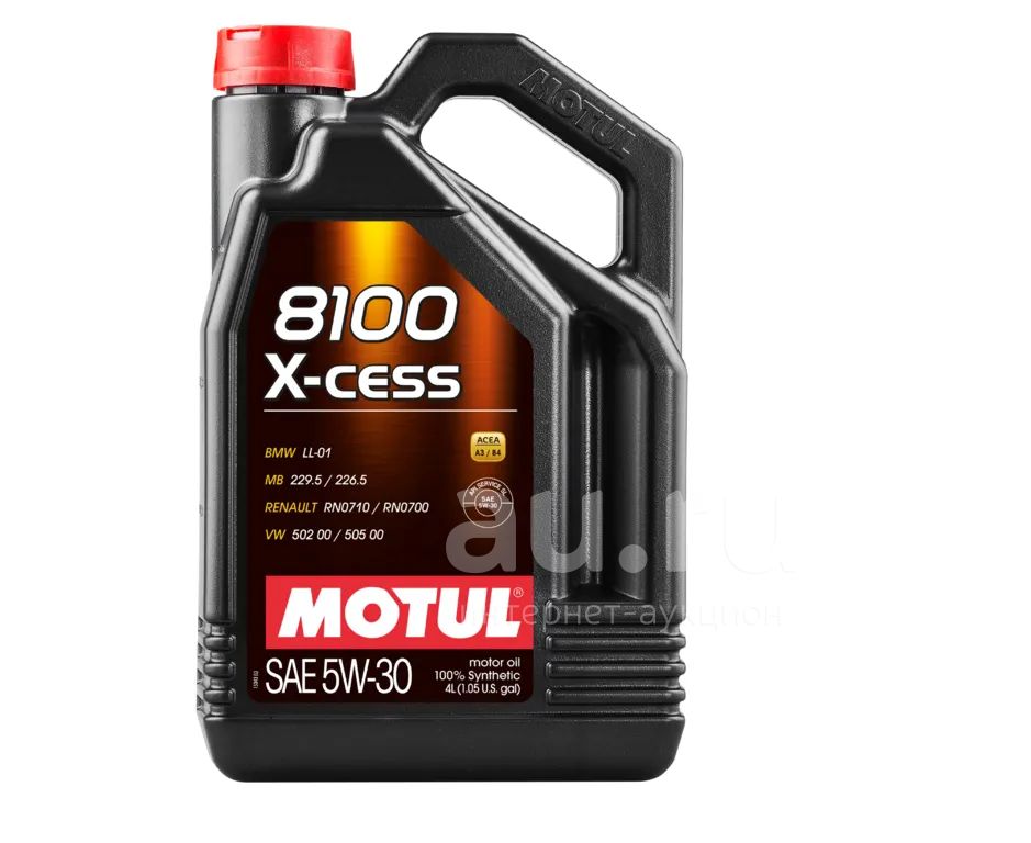 Motul 8100 x-cess 5w30 4л — купить в Красноярске. Масла, жидкости на ...