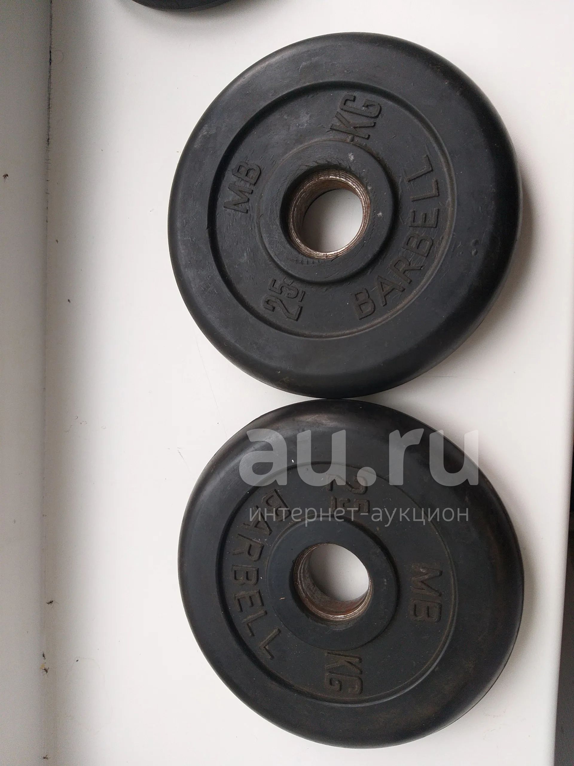 Блины для гантели Barbell по 2.5 кг цена за 2 шт — купить в Красноярске ...