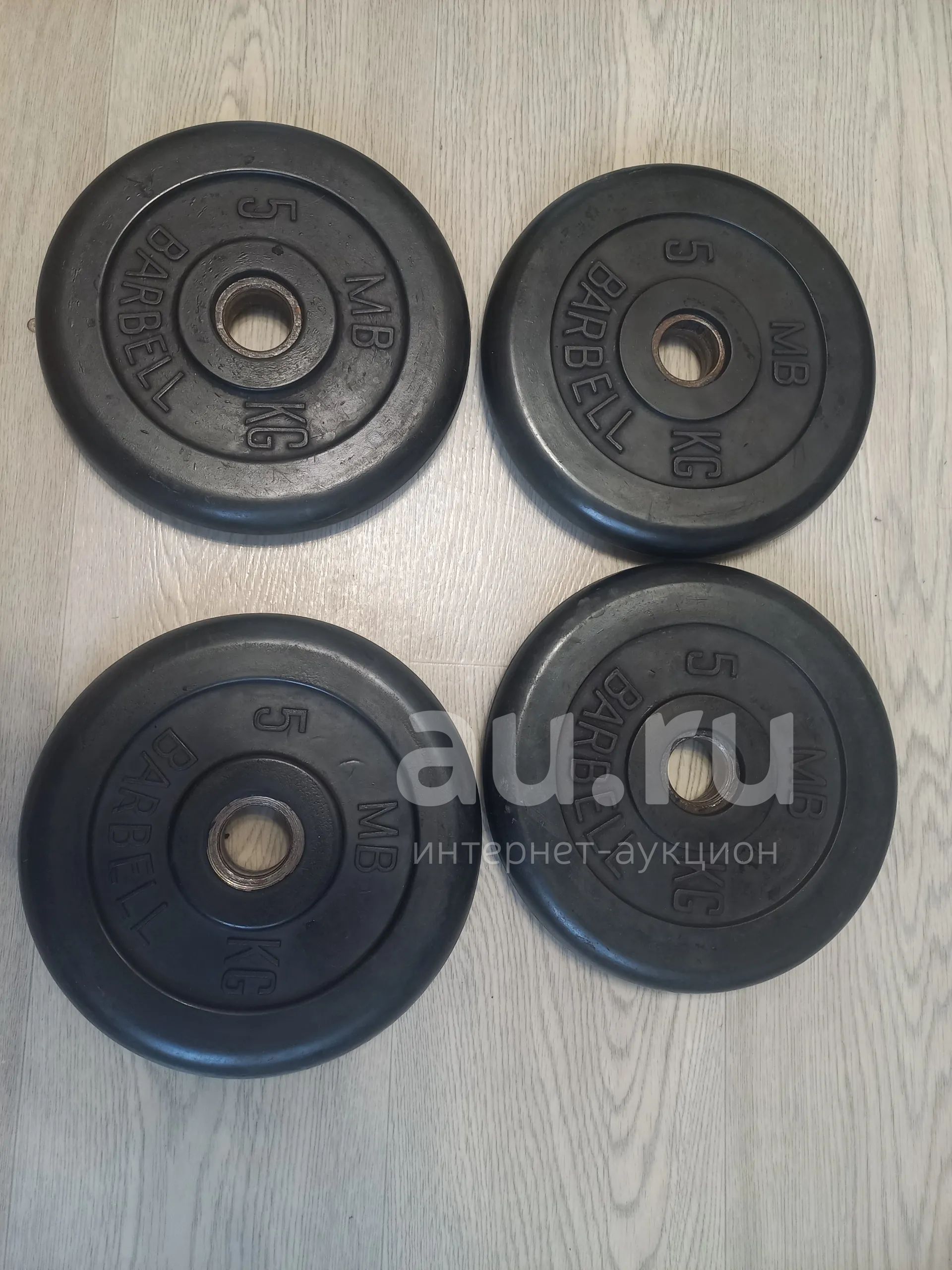 Блины Barbell для гантели по 5 кг цена за 4 шт — купить в Красноярске ...
