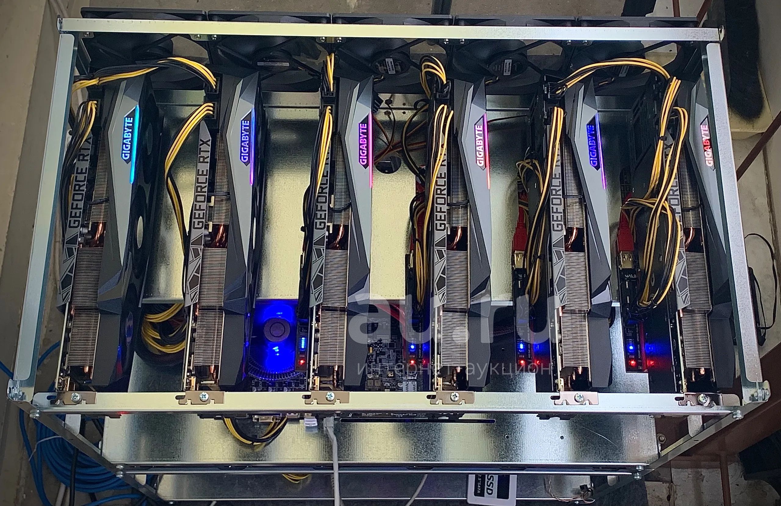 Майнинг ферма 731MH/s RTX 3080 Ti — купить в Красноярске. Состояние: Б ...