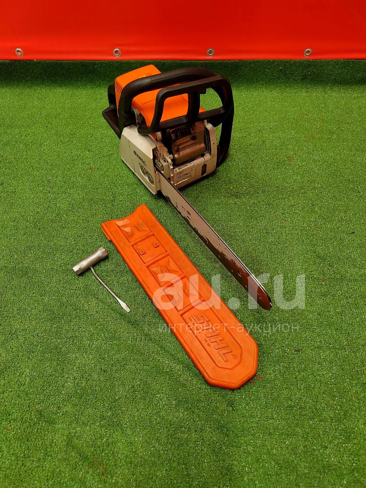Бензиновая пила STIHL MS 180 — купить в Красноярске. Состояние: Б/у ...
