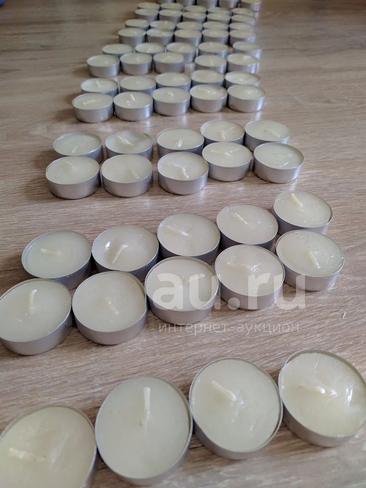 свечи чайные - 80шт — купить в Красноярске. Свечи на интернет-аукционе ...