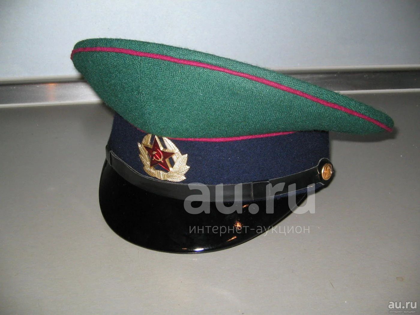 фуражка пограничника СССР на 1970 годы, размер-55 и 60,новодел — купить ...