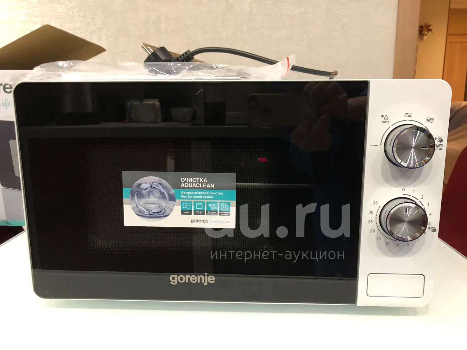 Микроволновая печь Gorenje MO17E1W — купить в Красноярске. Состояние: Б ...
