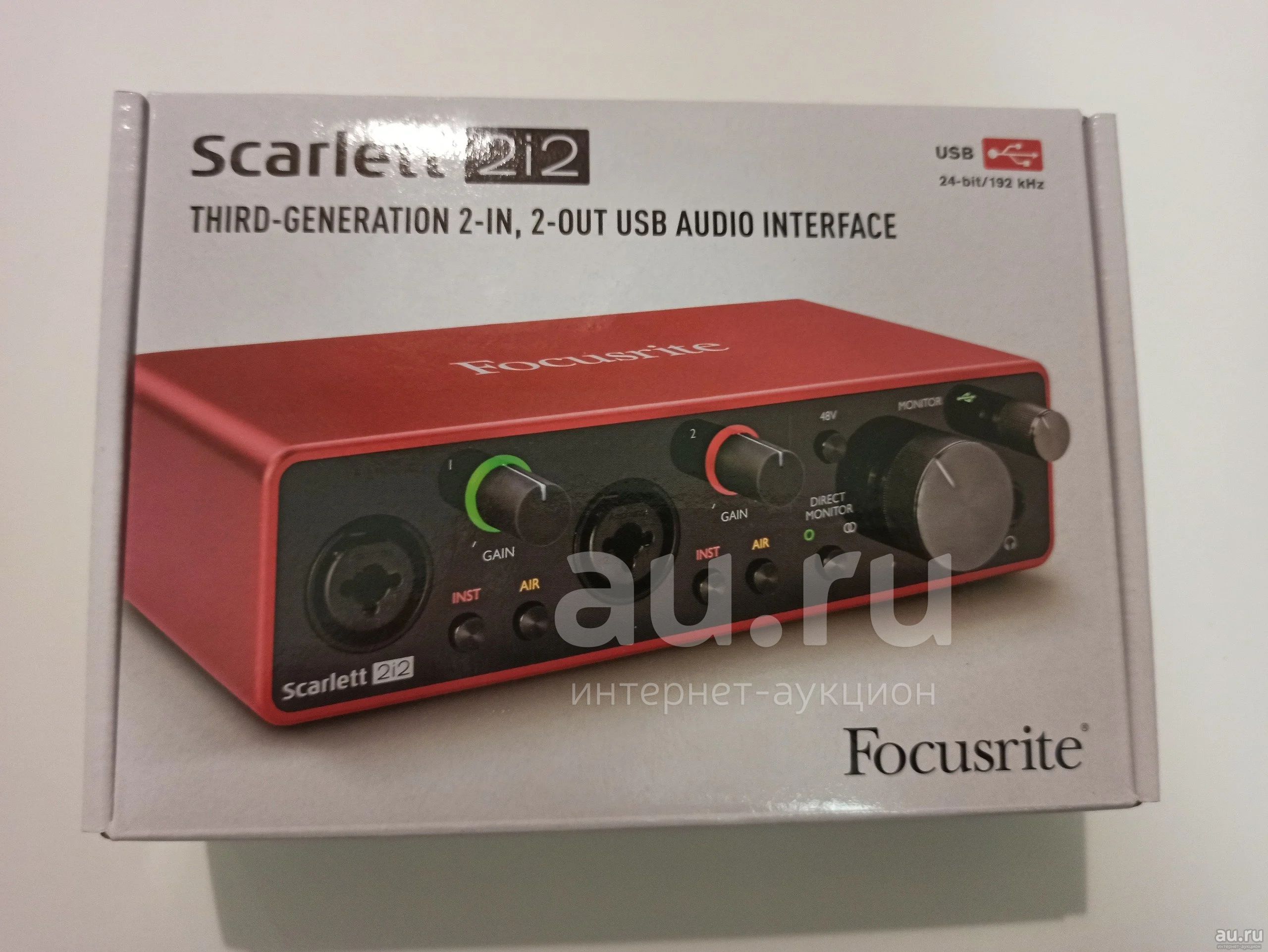 Звуковая карта Focusrite Scarlett 2i2 3rd Gen — купить в Красноярске ...