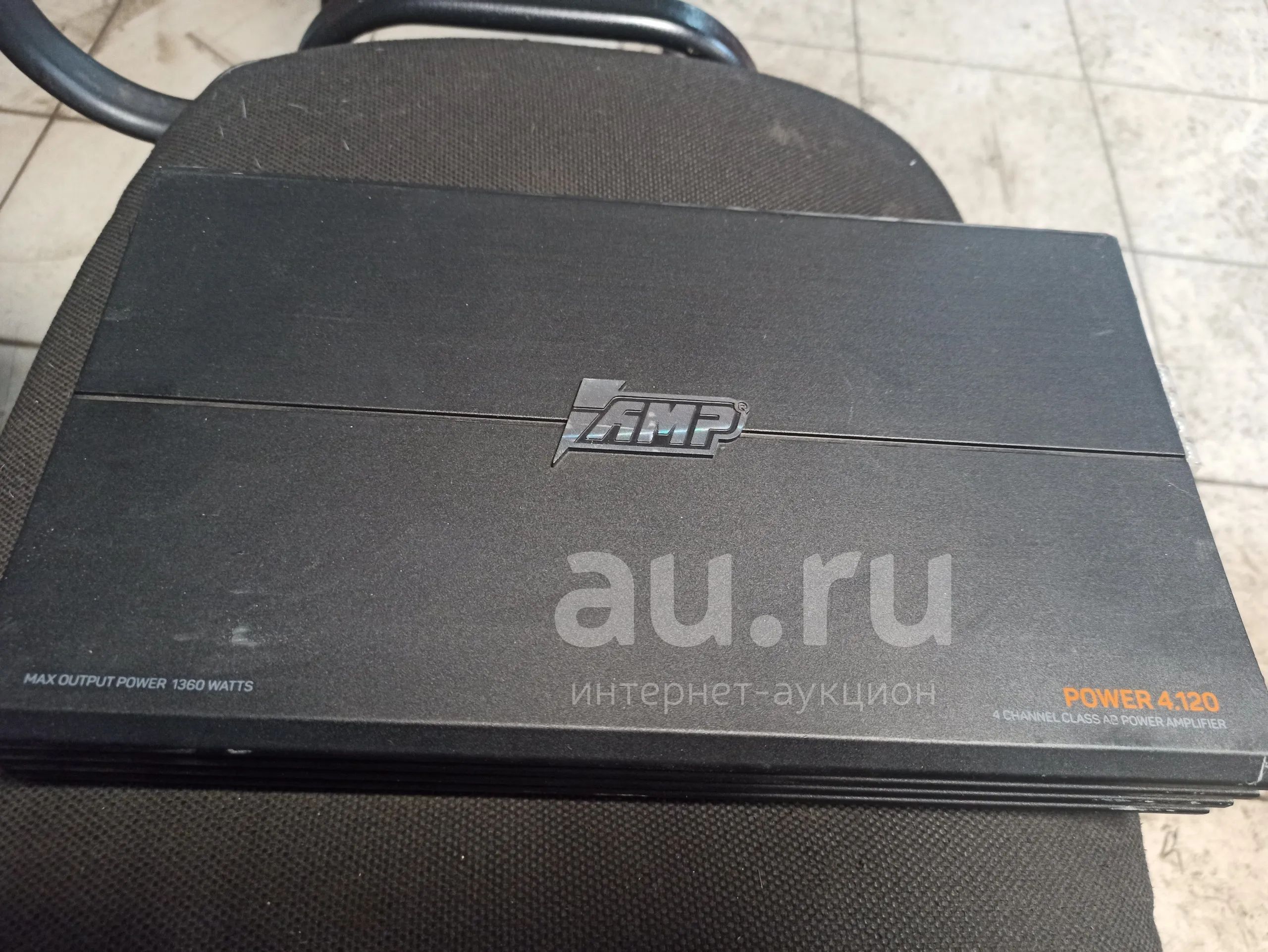 Усилитель AMP 4.120 четырехканальный — купить в Красноярске. Состояние ...