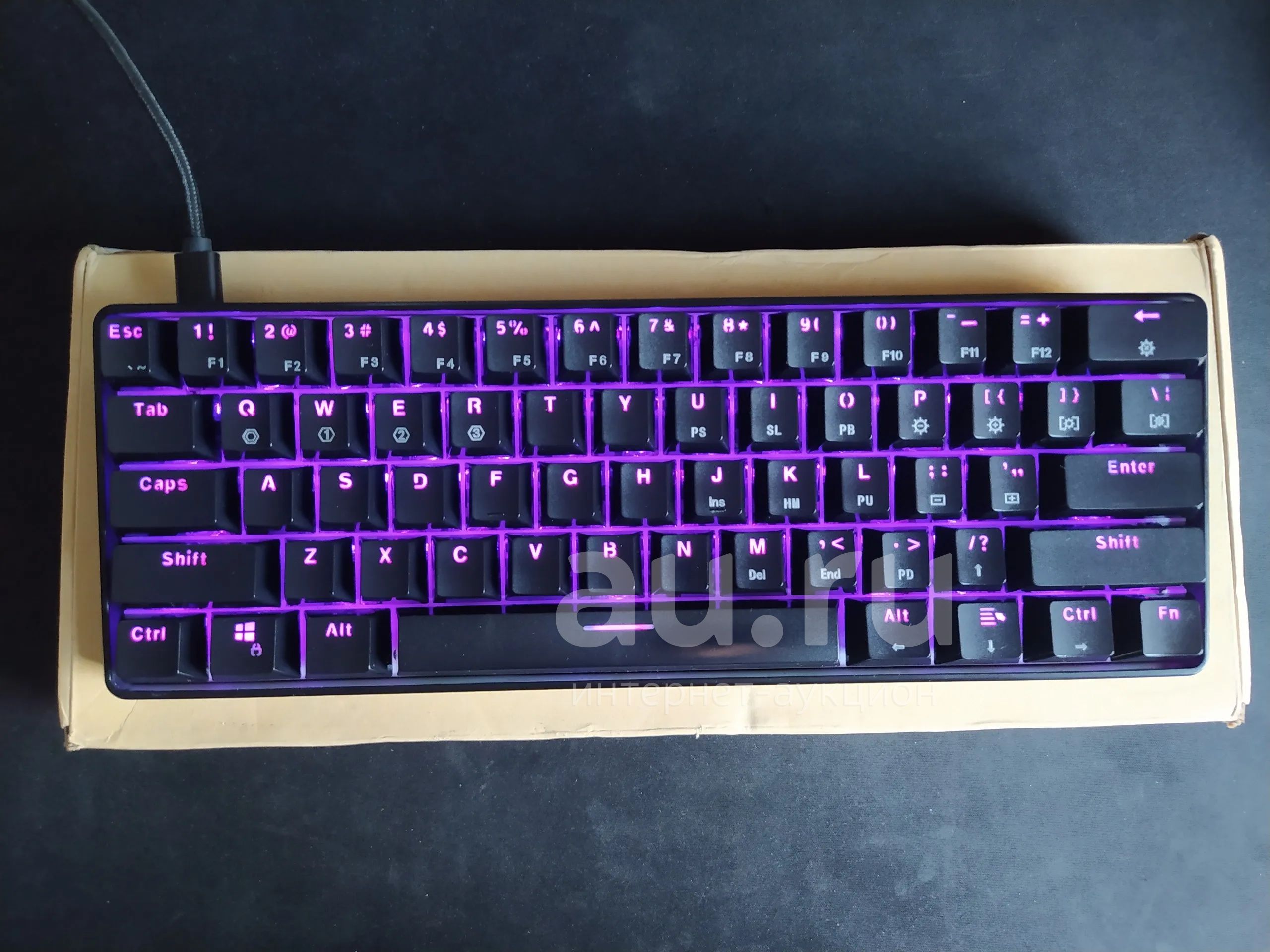Игровая механическая клавиатура GK61 RGB — купить в Красноярске ...