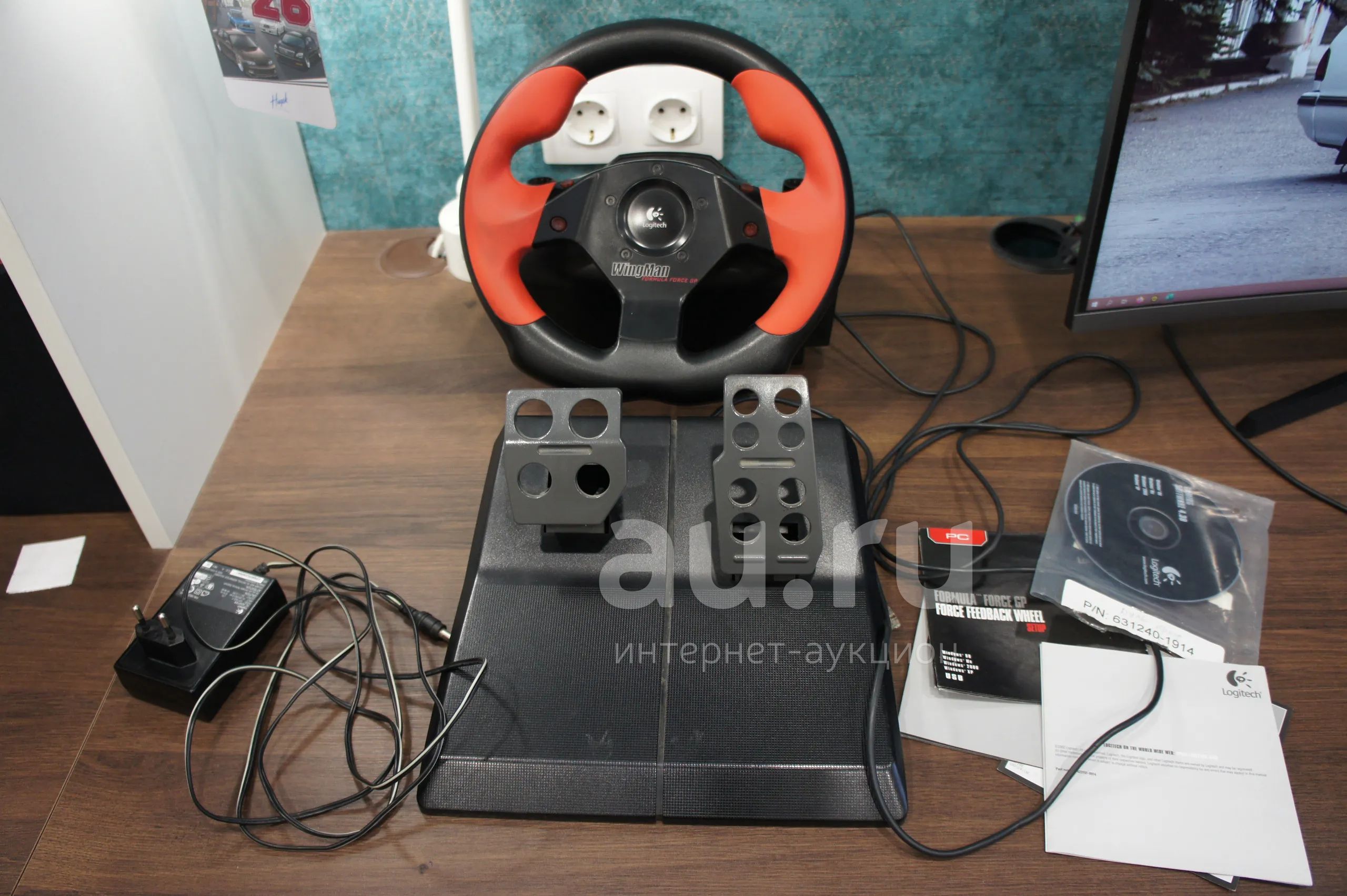 Игровой руль Logitech WingMan Formula Force GP — купить в Красноярске ...