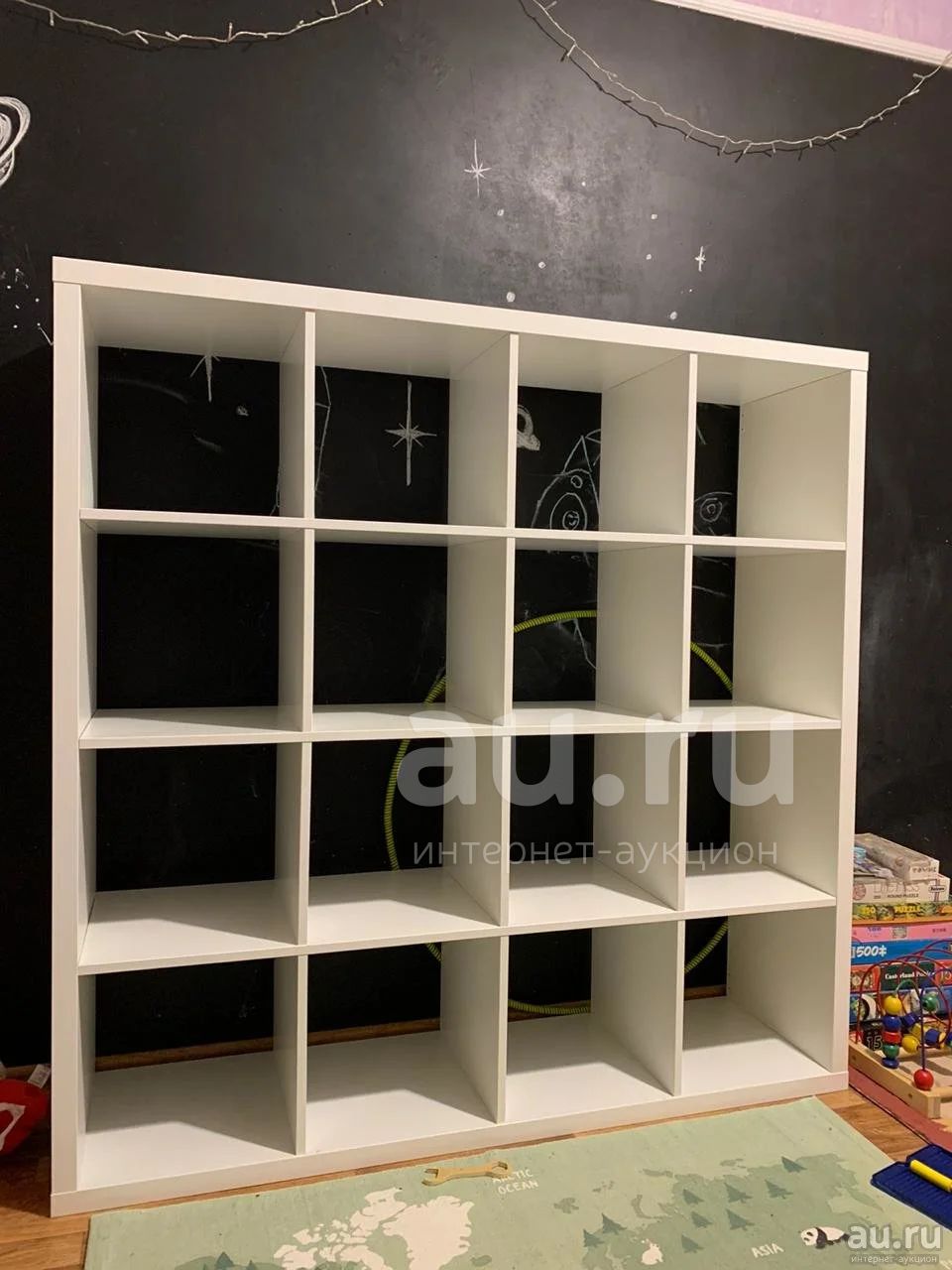 Стеллаж Каллакс Икеа Икея IKEA белый 4х4 — купить в Красноярске ...