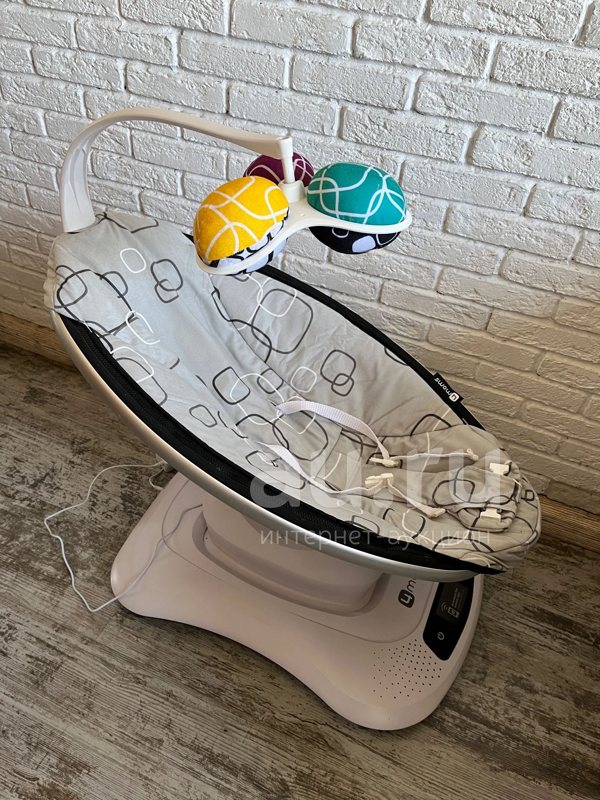 Детская качеля 4 moms mamaroo — купить в Красноярске. Состояние: Б/у ...
