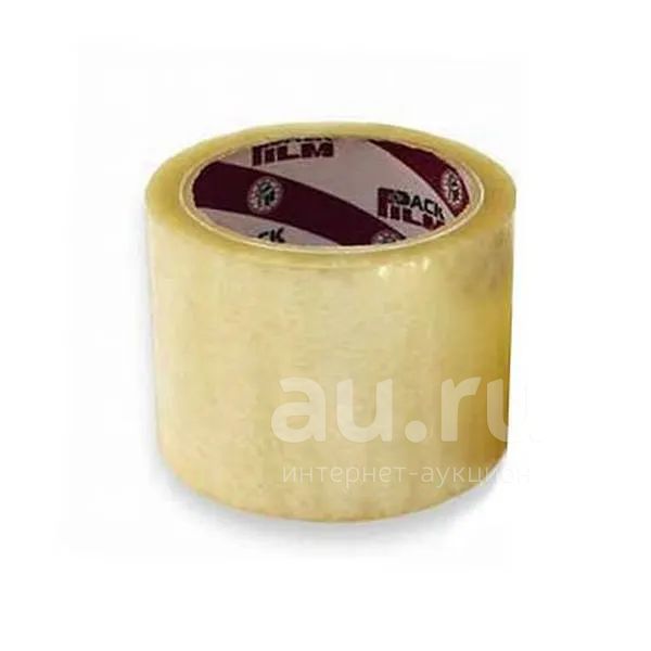 Скотч прозрачный 72мм*64м Packfilm — купить в Красноярске. Состояние ...