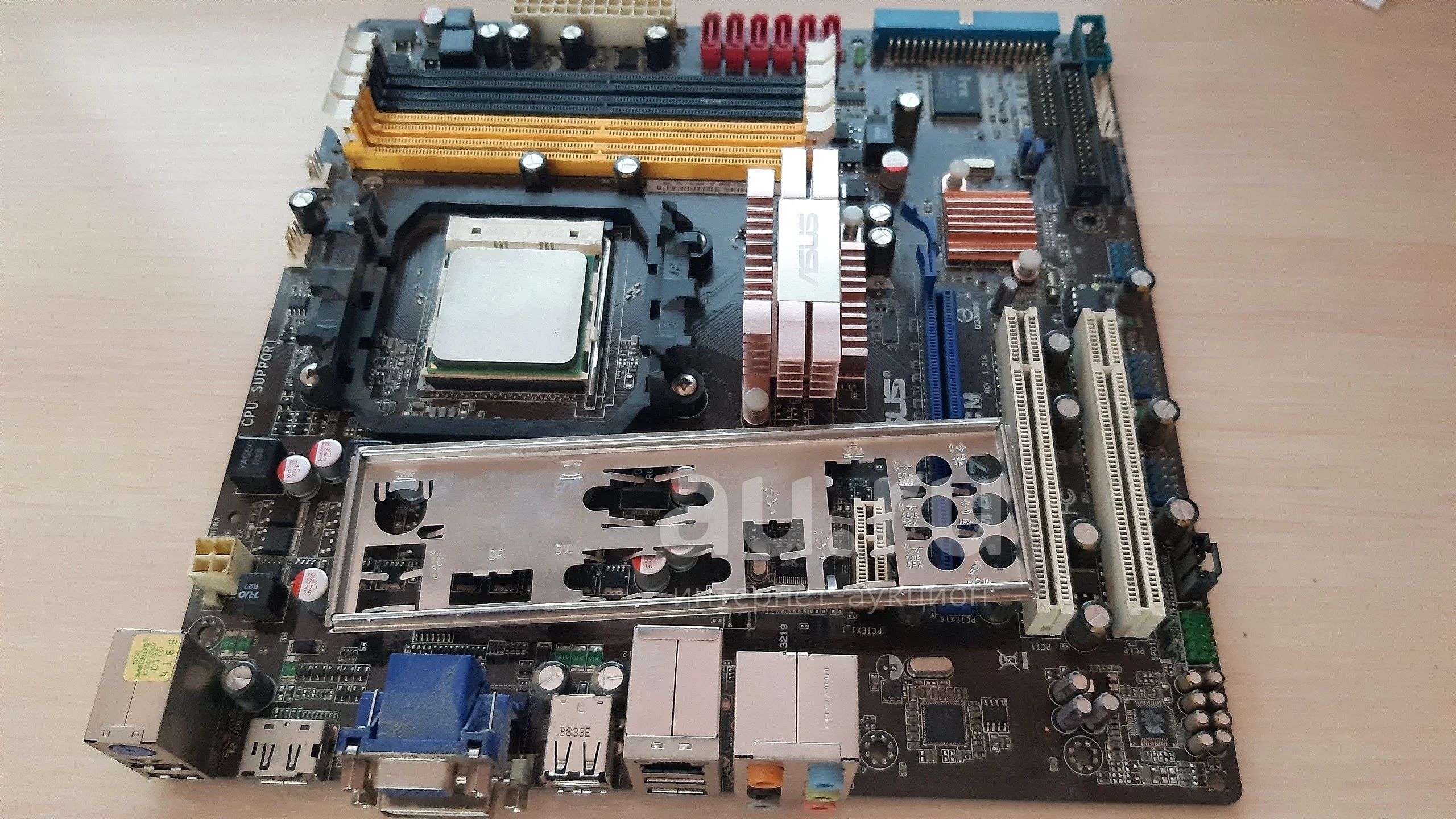 Материнская плата ASUS M3A78-CM [AM2+, AMD 780V, 4xDDR2-1066 МГц, 1xPCI ...