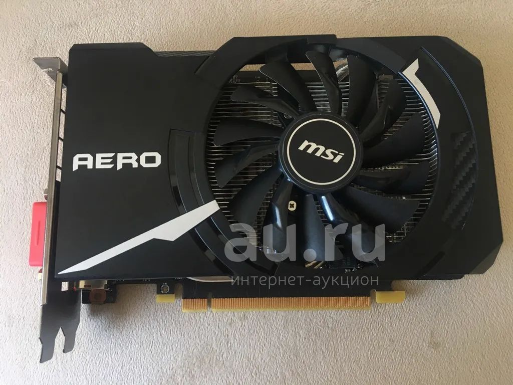 MSI GTX 1060 6gb Aero — купить в Красноярске. Состояние: Б/у ...
