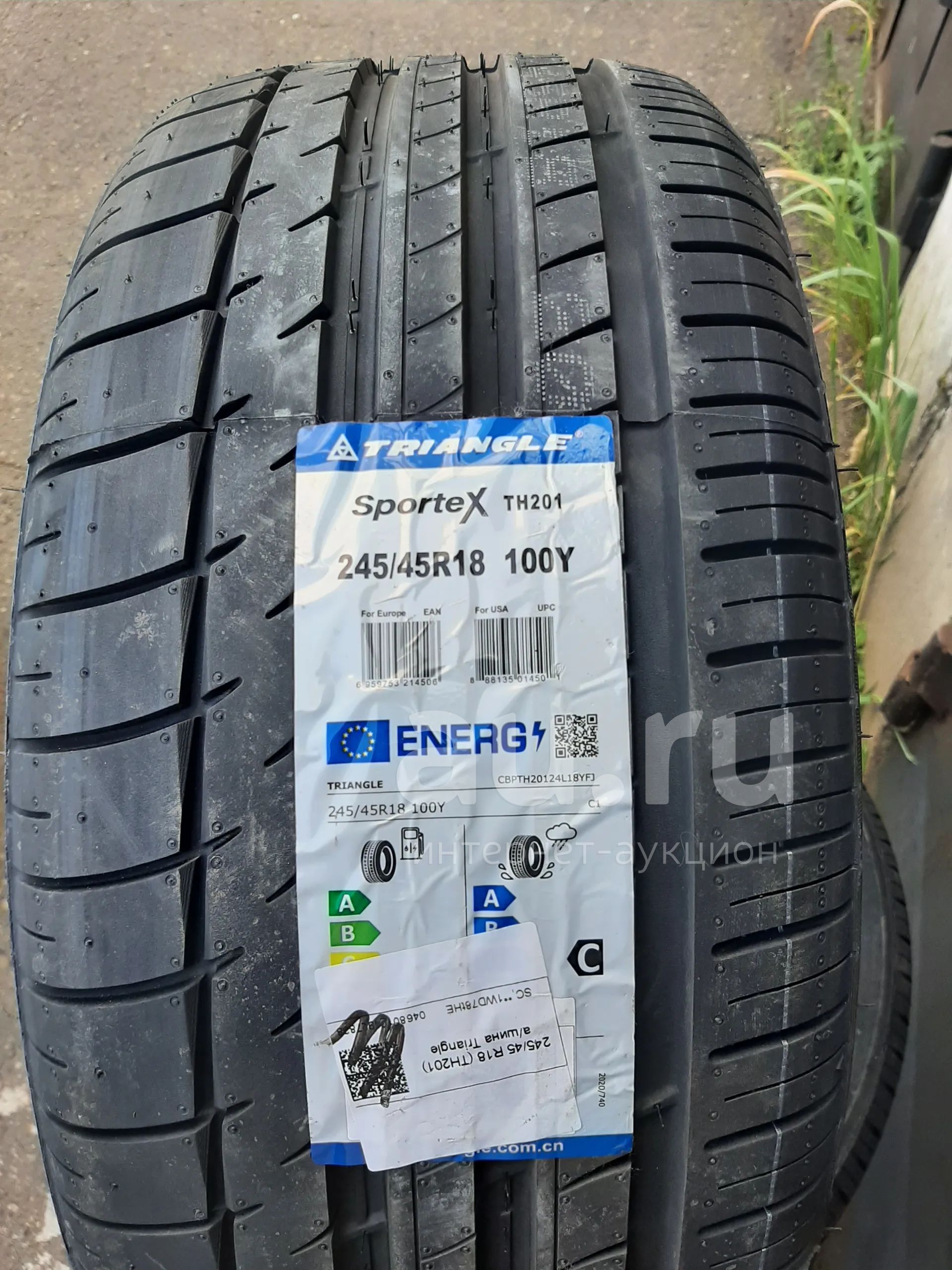 R18 245/45 100Y "Triangle Sports TH201"Новые! — купить в Красноярске ...