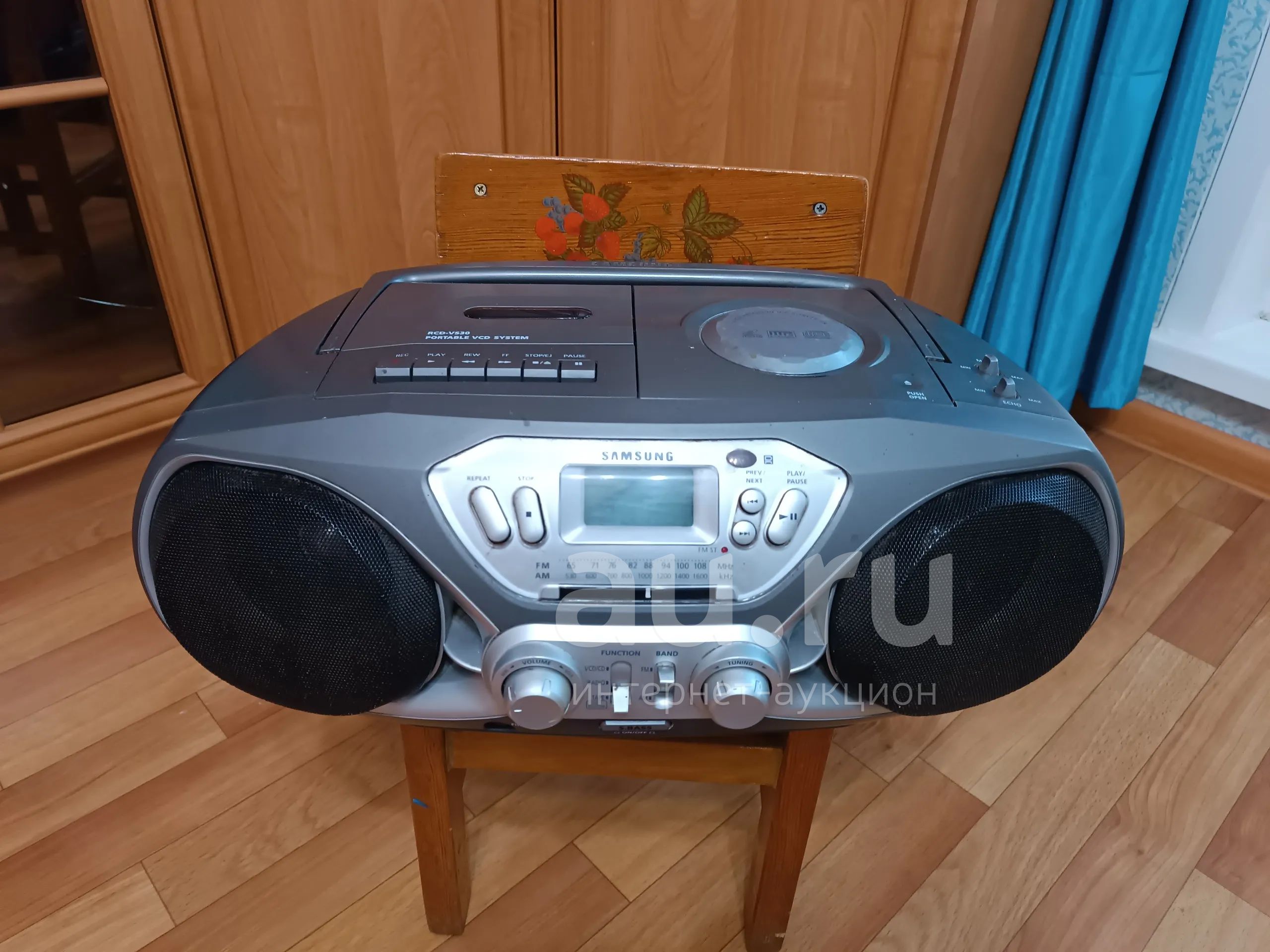 Магнитола Бумбокс Samsung RCD-VS30 — купить в Красноярске. Состояние: Б ...