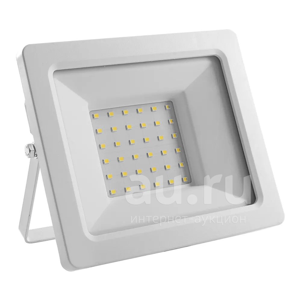 Прожектор светодиодный SAFFIT, 50Вт, 6400К, SMD-2835, IP65, белый ...
