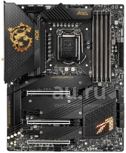 Материнская плата {LGA 1200} MSI MEG Z590 ACE {КАК НОВАЯ} Standard-ATX ...