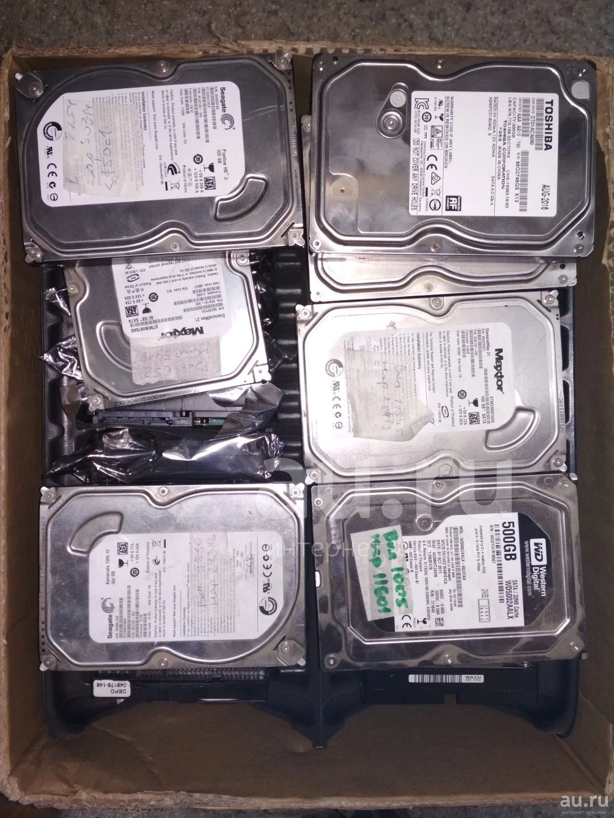 Жесткий диск для компьютера, регистратора 3,5" Sata, S-ata 500 Гб ...