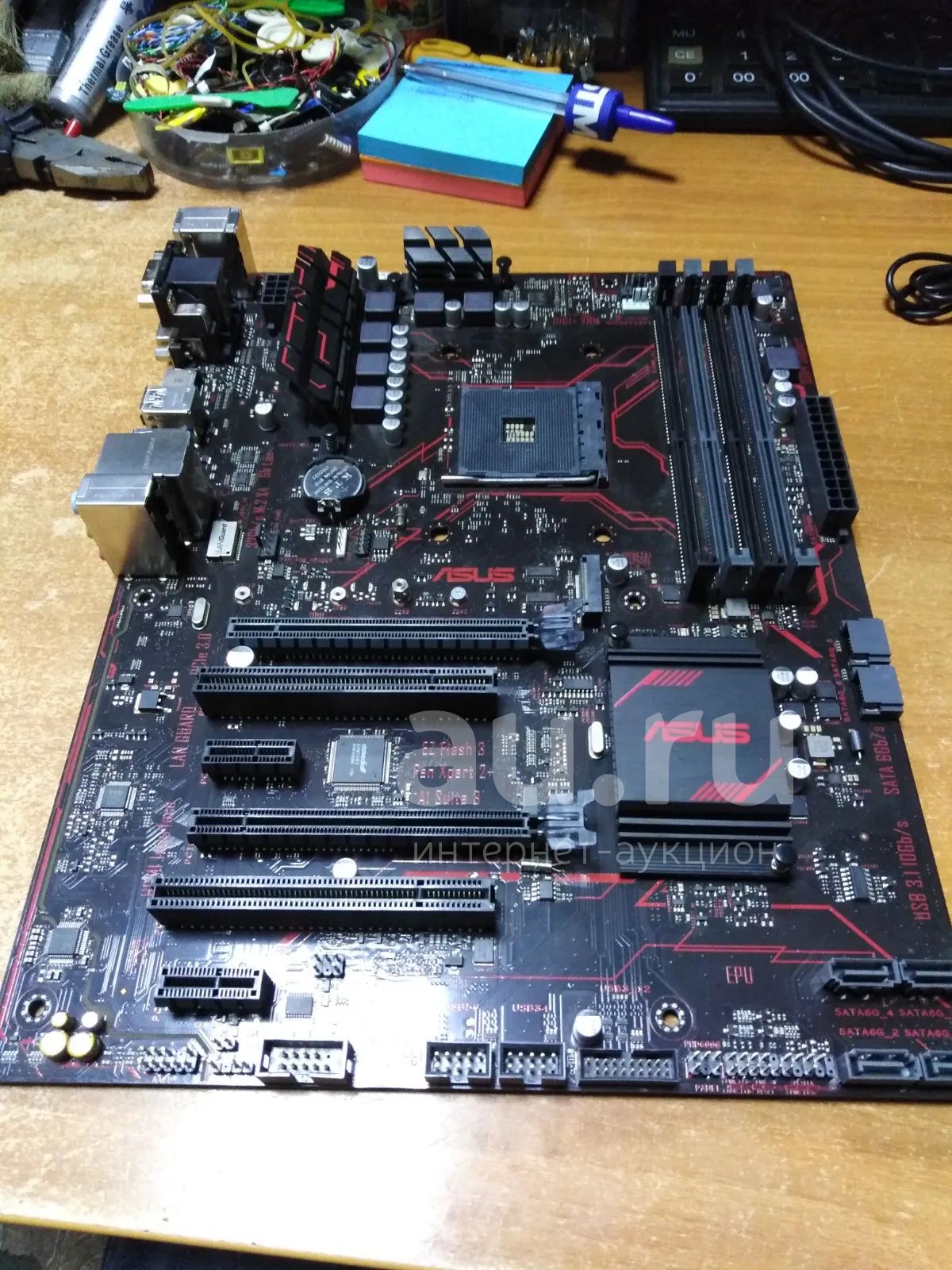 Материнская плата Asus prime b350-plus (am4) — купить в Красноярске ...