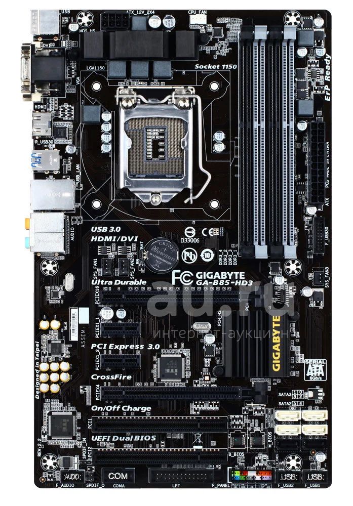 Оптимальная плата LGA 1150: Gigabyte GA-B85-HD3 — купить в Красноярске ...