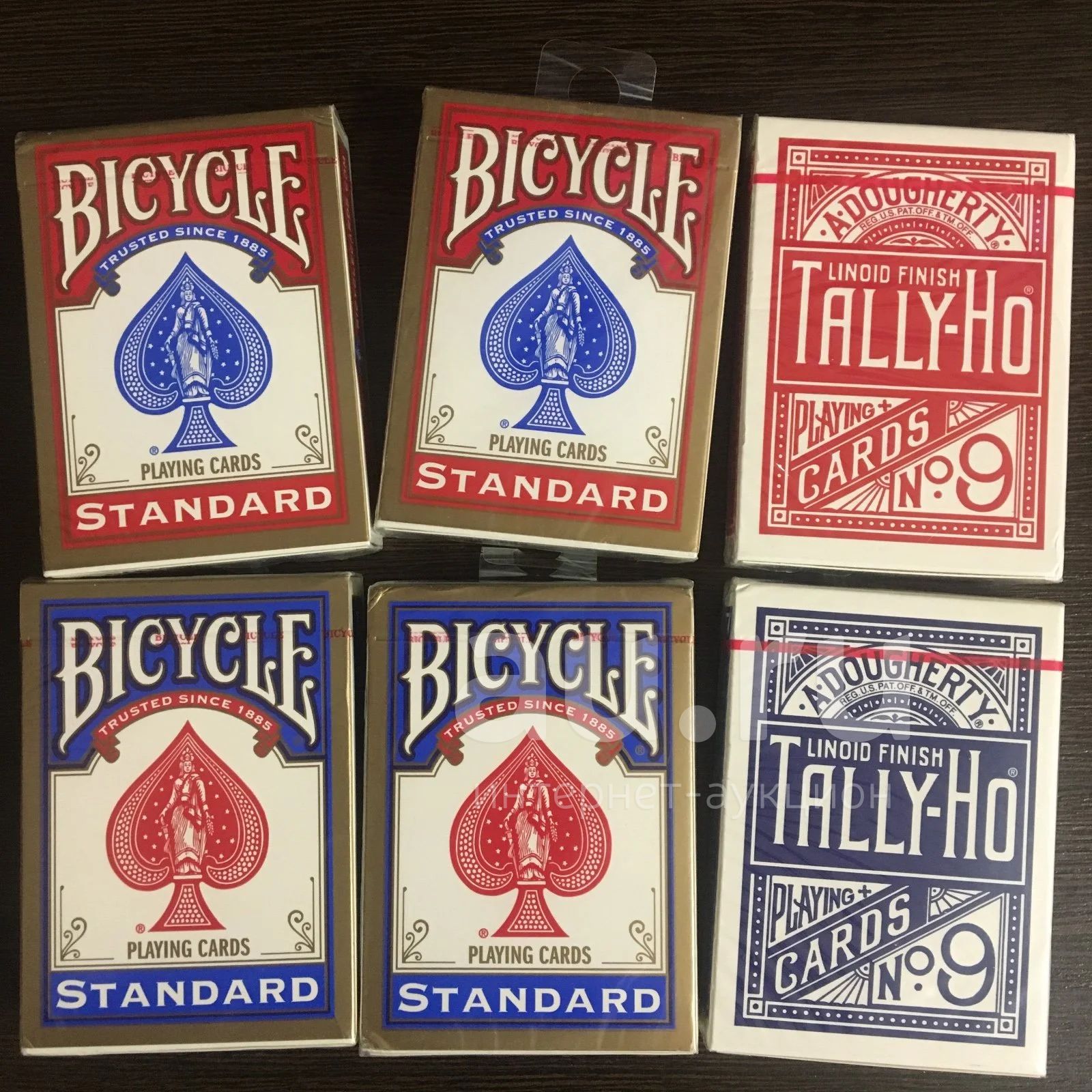Карты игральные Bicycle tally ho — купить в Красноярске. Состояние ...