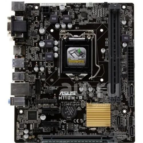 Материнская плата материнка ASUS H110M-R LGA 1151 — купить в ...