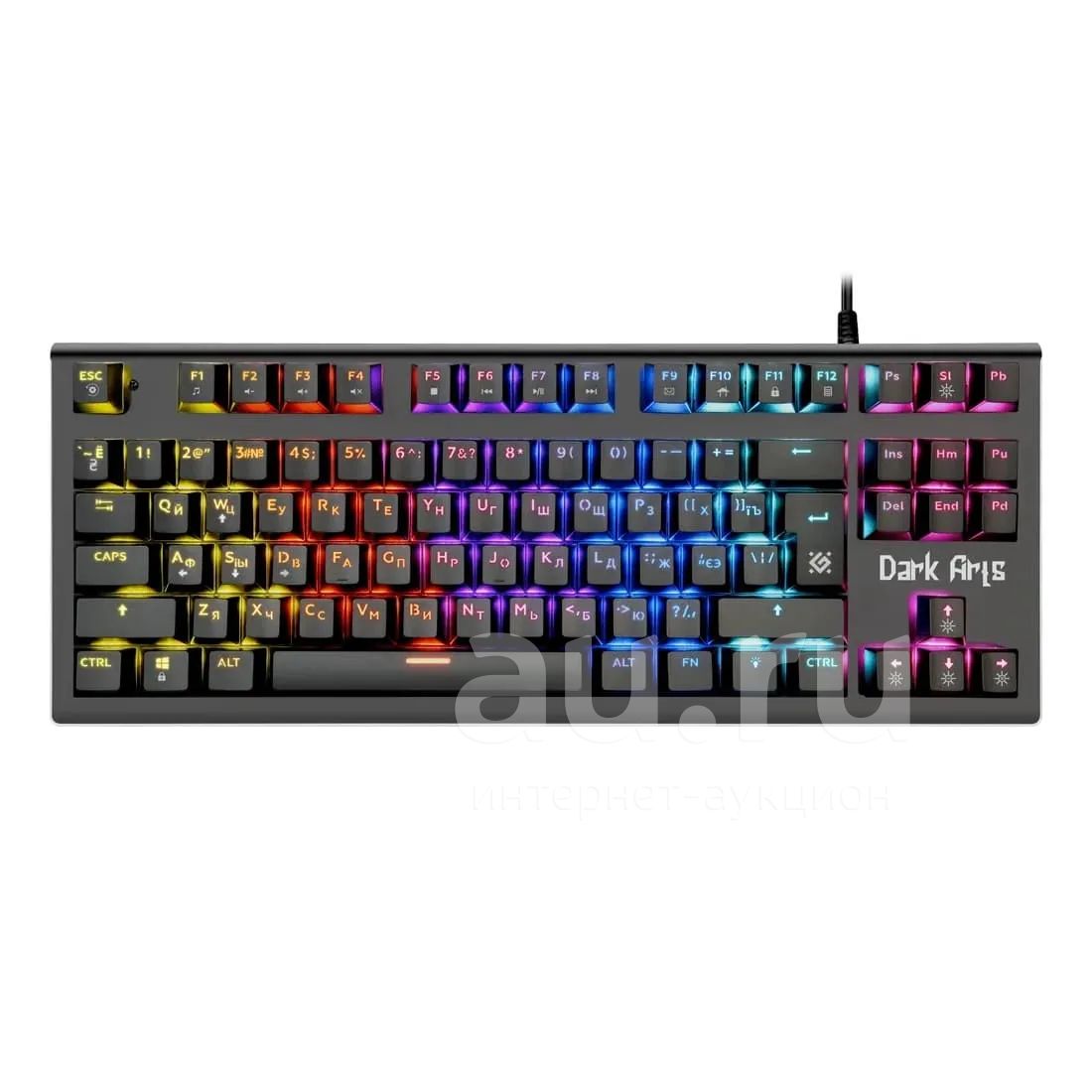 Игровая механическая клавиатура Defender Blitz GK-240L черная — купить ...