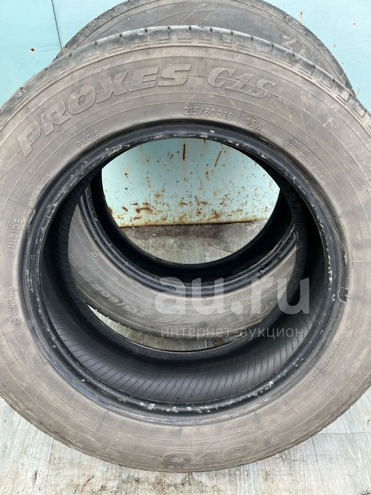 Комплект шин 215/60 R16 — купить в Красноярске. Состояние: Б/у. Шины на ...