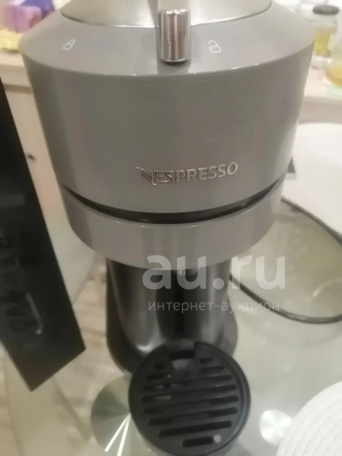 Кофемашина капсульная De'Longhi Nespresso Vertuo Next ENV120, серый ...