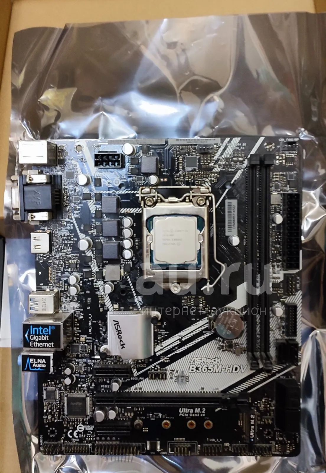 Мат. плата ASRock B365M-HDV и Intel Core i3-9100F — купить в ...