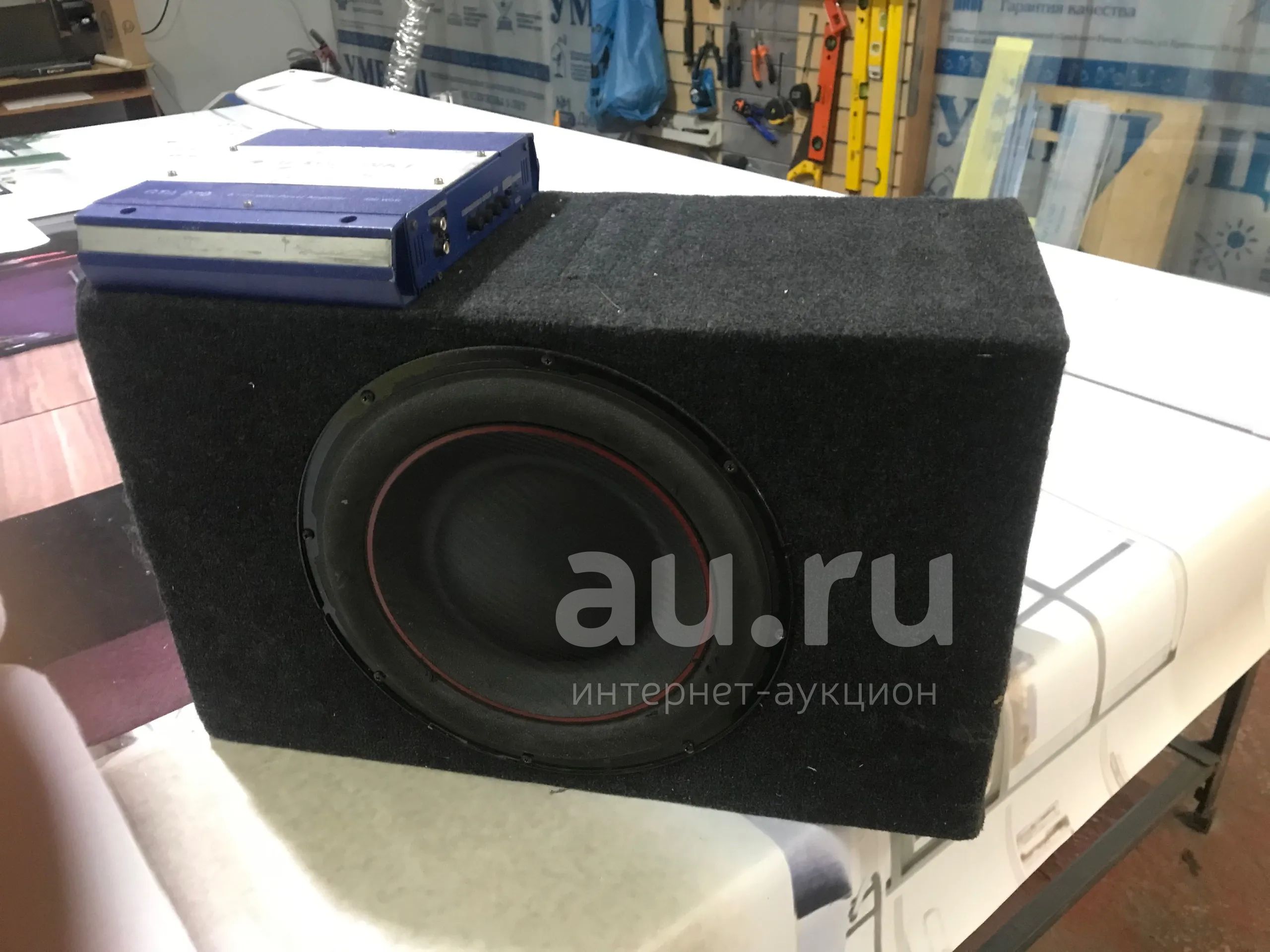Сабвуфер+усилитель — купить в Красноярске. Состояние: Б/у. Сабвуферы на ...