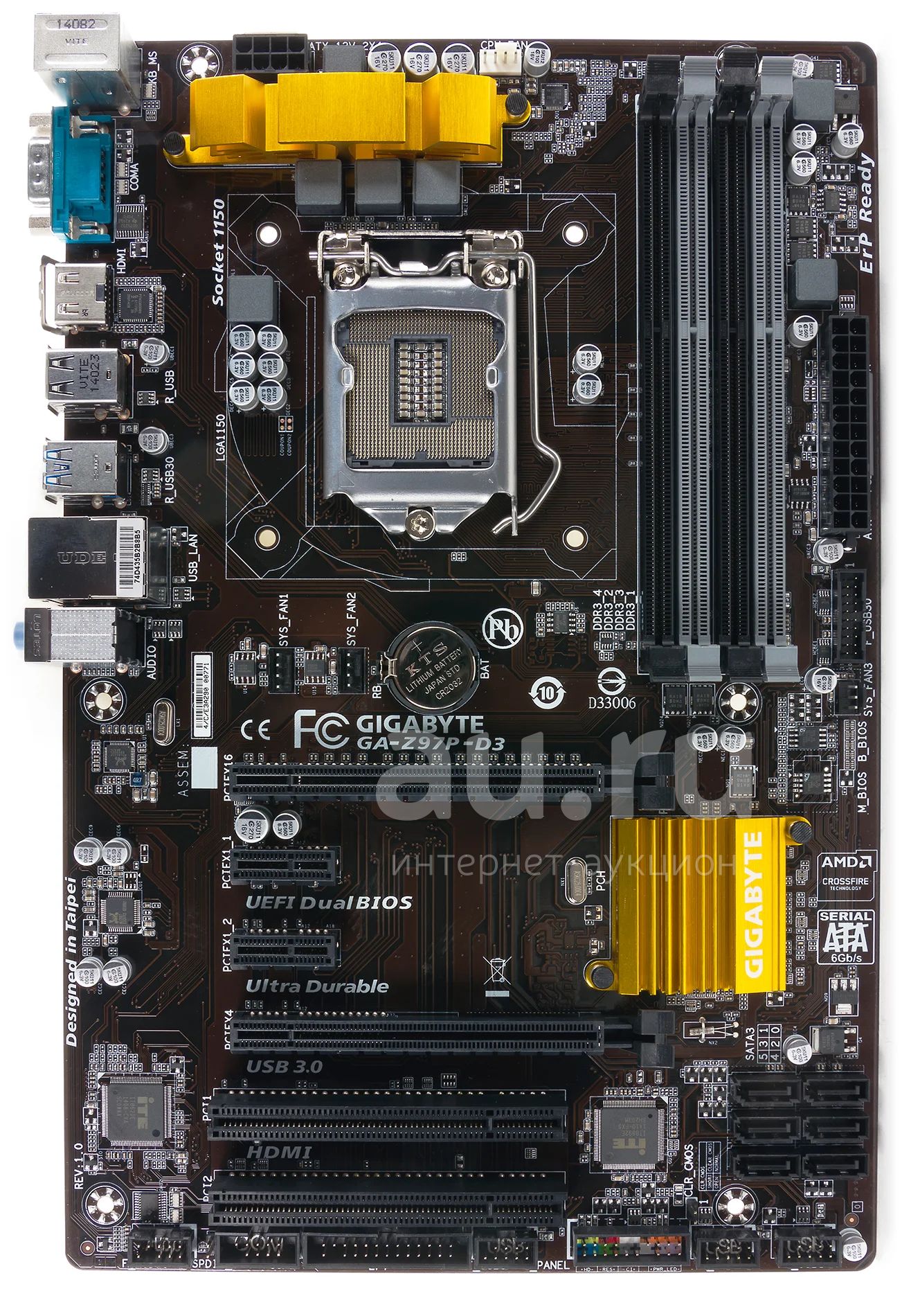 Приличная плата под LGA 1150: Gigabyte GA-Z97P-D3 — купить в ...