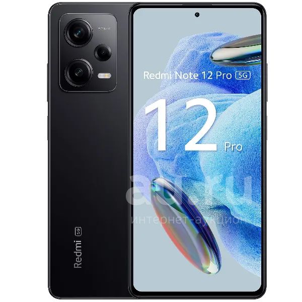Смартфон Xiaomi Redmi Note 12 Pro 5G 8/128GB Black | Гарантия 1 год ...